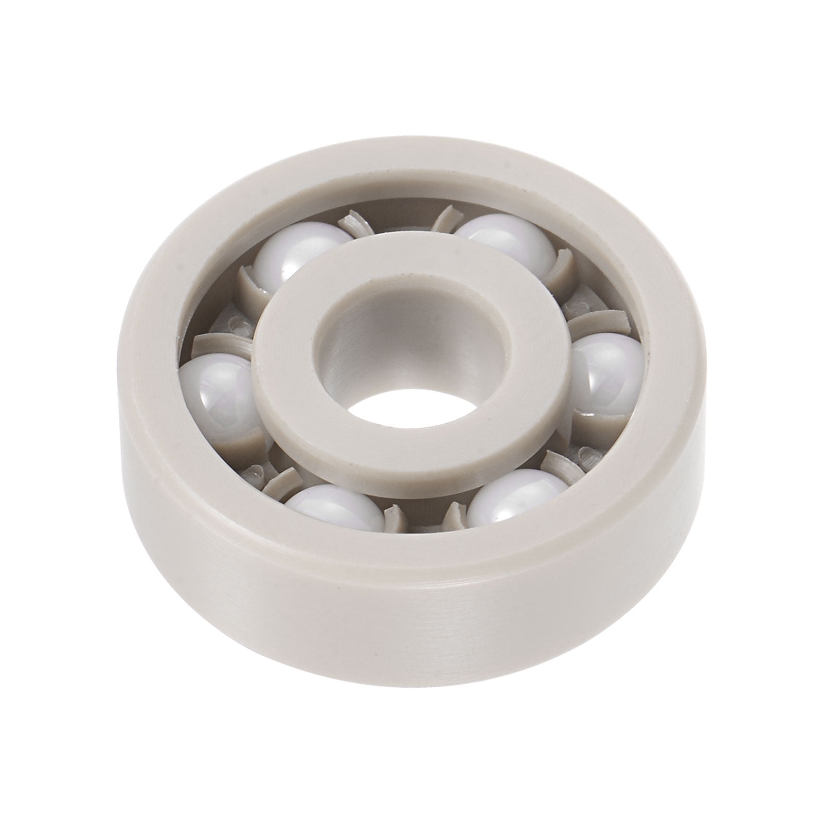 Uxcell 626 Ball Bearings 6mm x 19mm x 6mm Zirconia Ceramics Balls Open ...