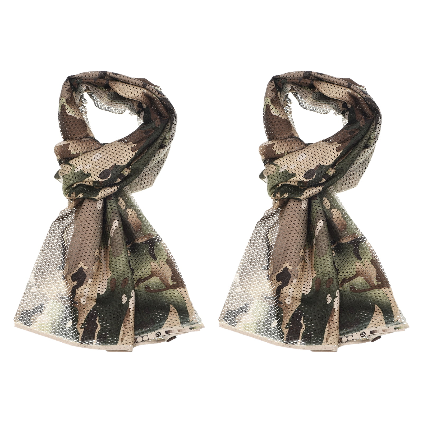 Uxcell 63"x20" Camouflage Netting Mesh Net Camo Scarf Veil Desert Mesh ...