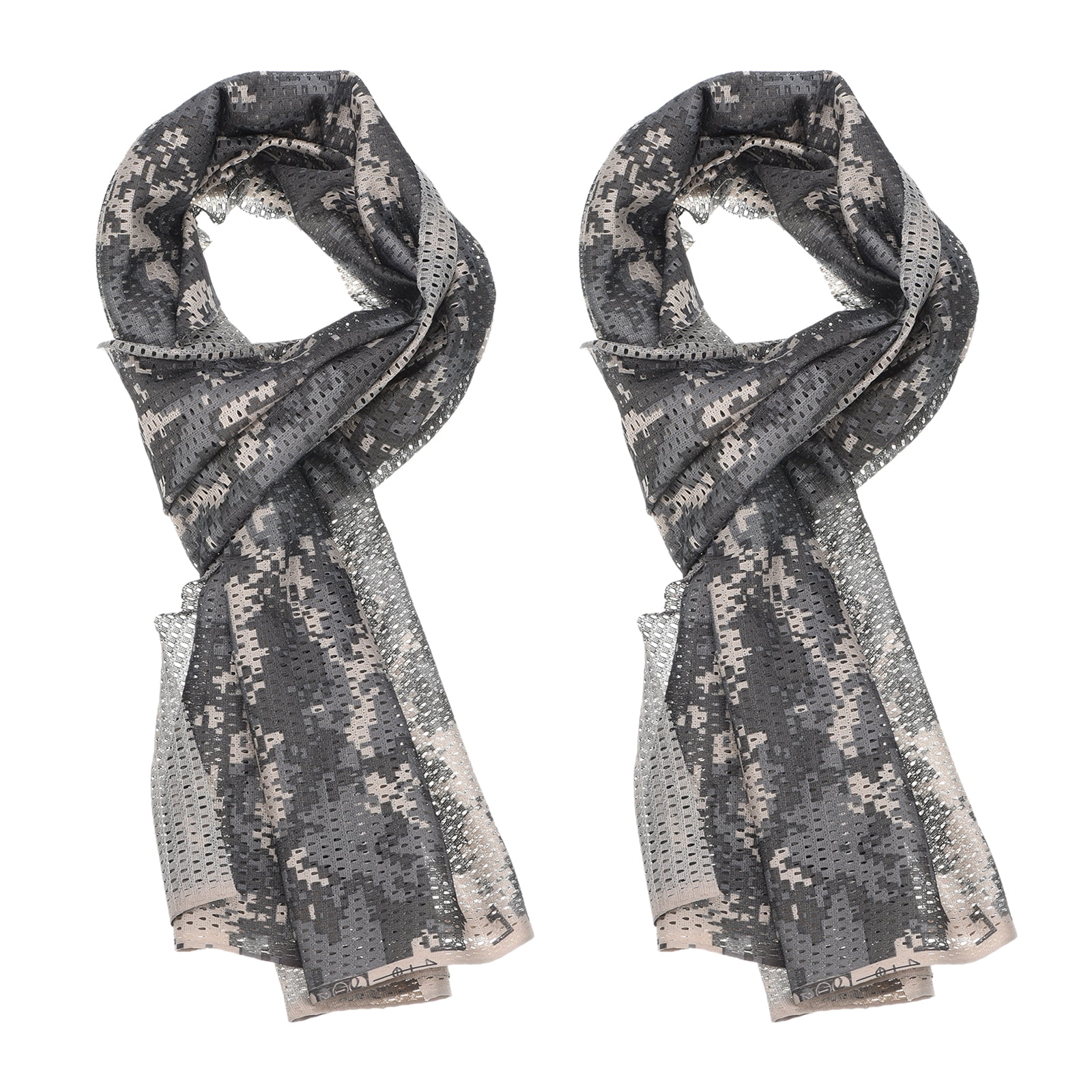 Uxcell 63"x20" Camouflage Netting Mesh Net Camo Scarf Veil Desert Mesh ...