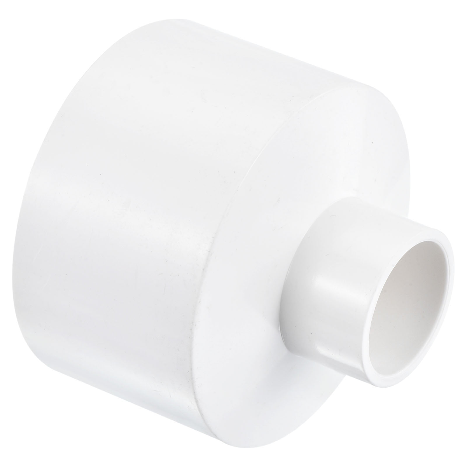 Uxcell ID Reducer Pipe Fitting Straight Adapter Connector, White 63mm ...