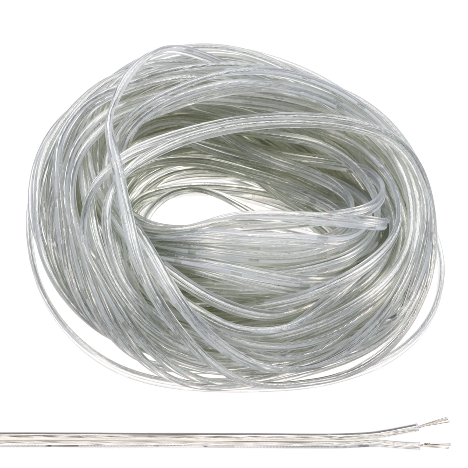 Uxcell 65.6Ft 28/2 PVC Covered Wire, 300V Electronic Wire Insulated Heat Resistant Electronical ...