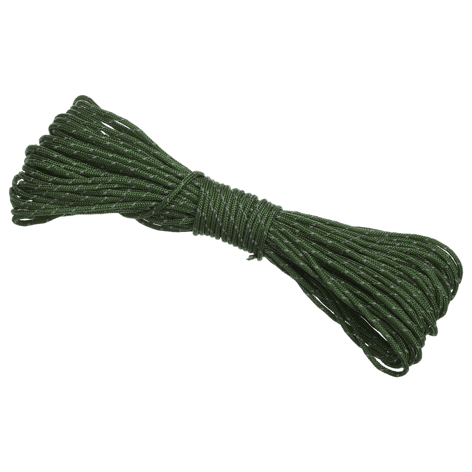 Uxcell 65 Feet Reflective Guyline Camping Paracord 3mm Nylon Tent Cord ...