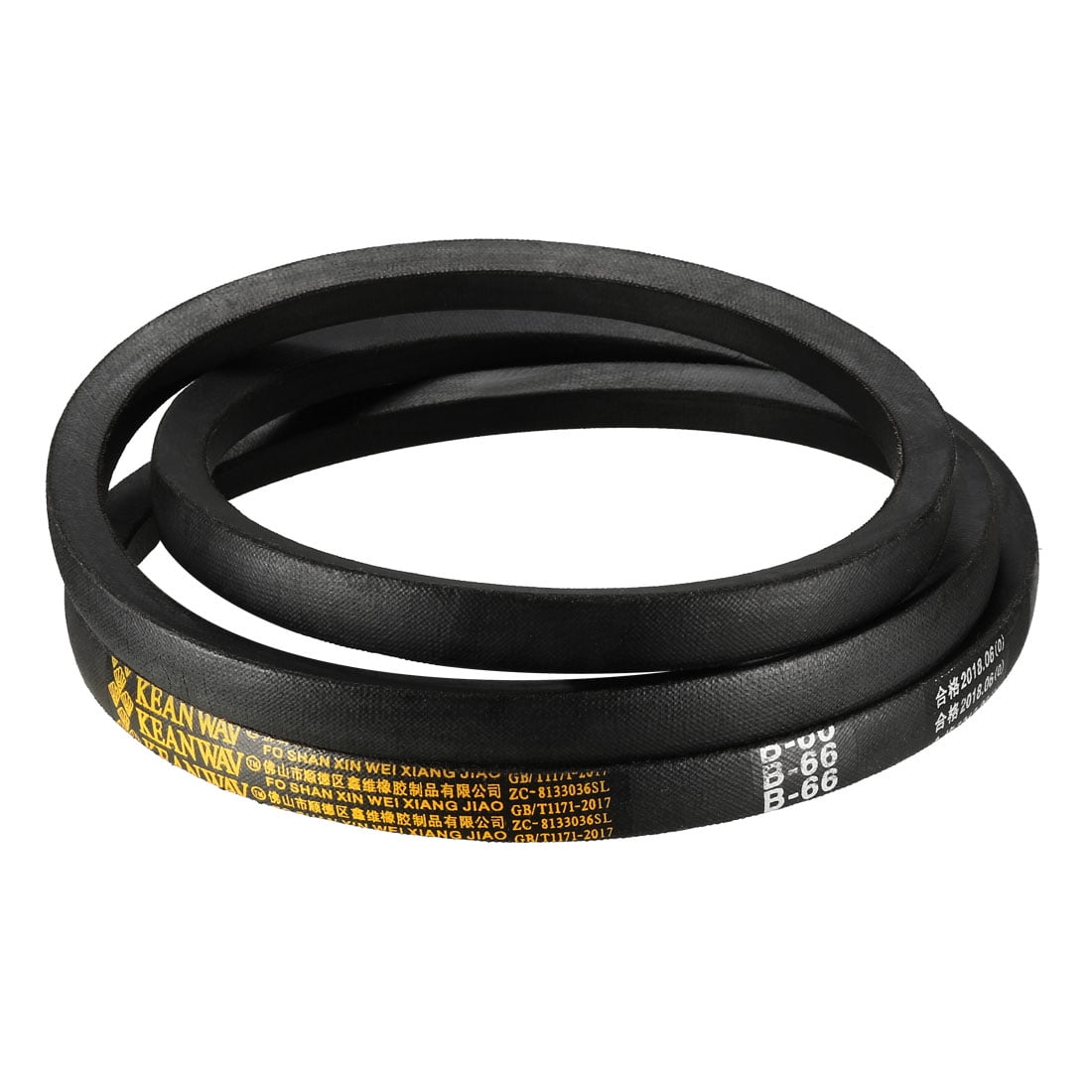 Uxcell 65" V Belts Inner Length B Section Transmission Drive Belt ...