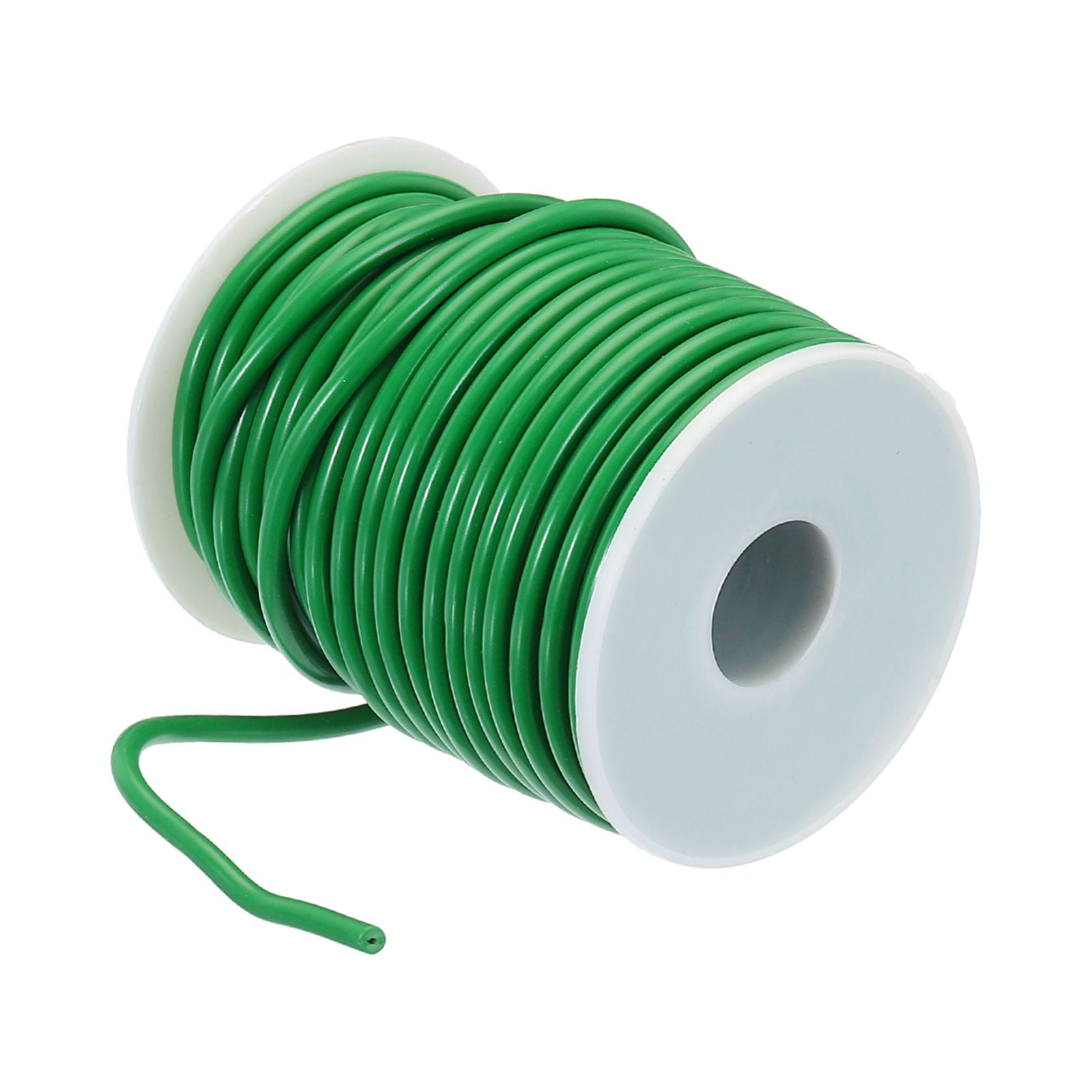 Uxcell 65ft/20M 3.5mm Reusable Soft Twist Ties Garden Plant Ties, Green ...