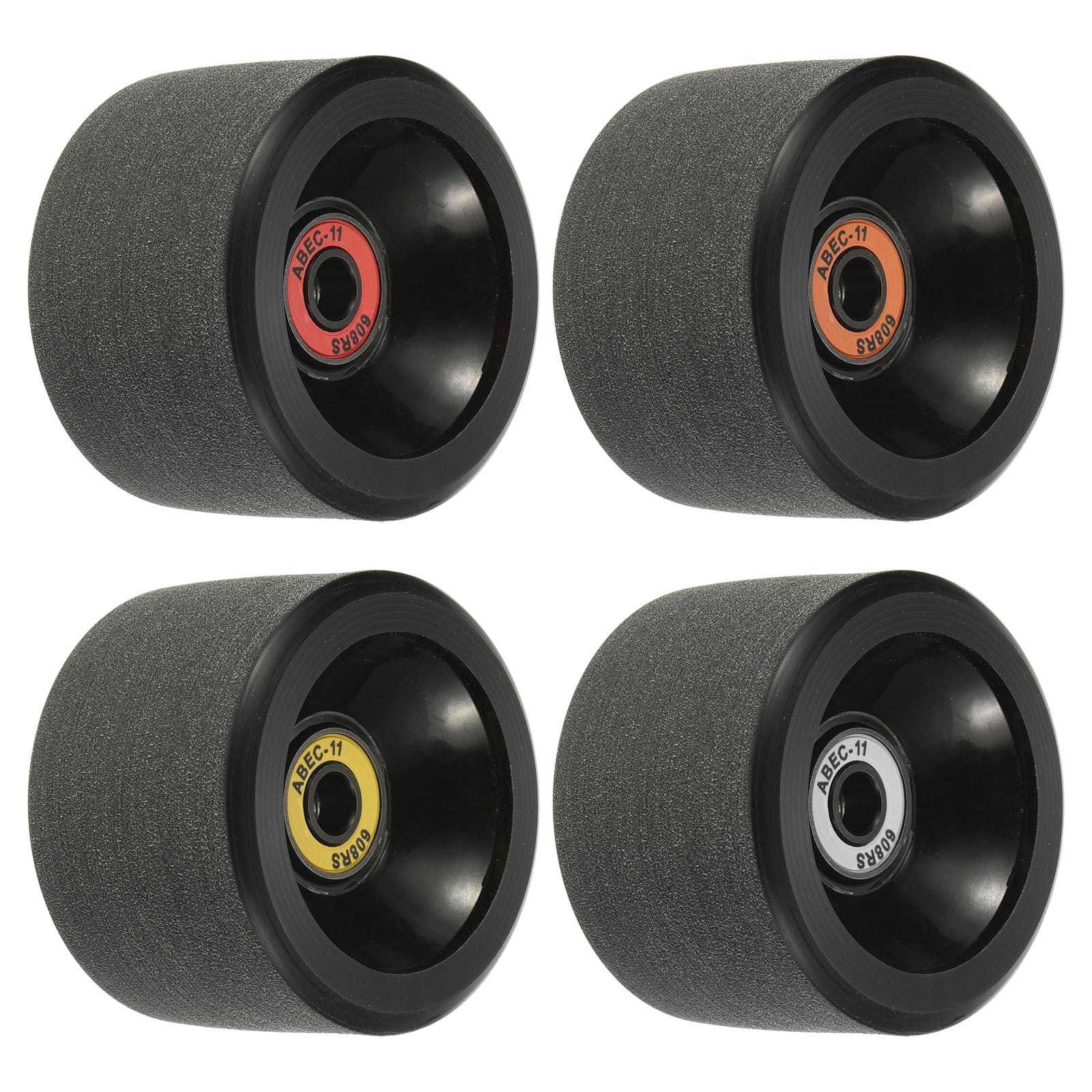 Uxcell 65mm 78A with ABEC-11 Soft Cruiser Wheels Street Wheels ...