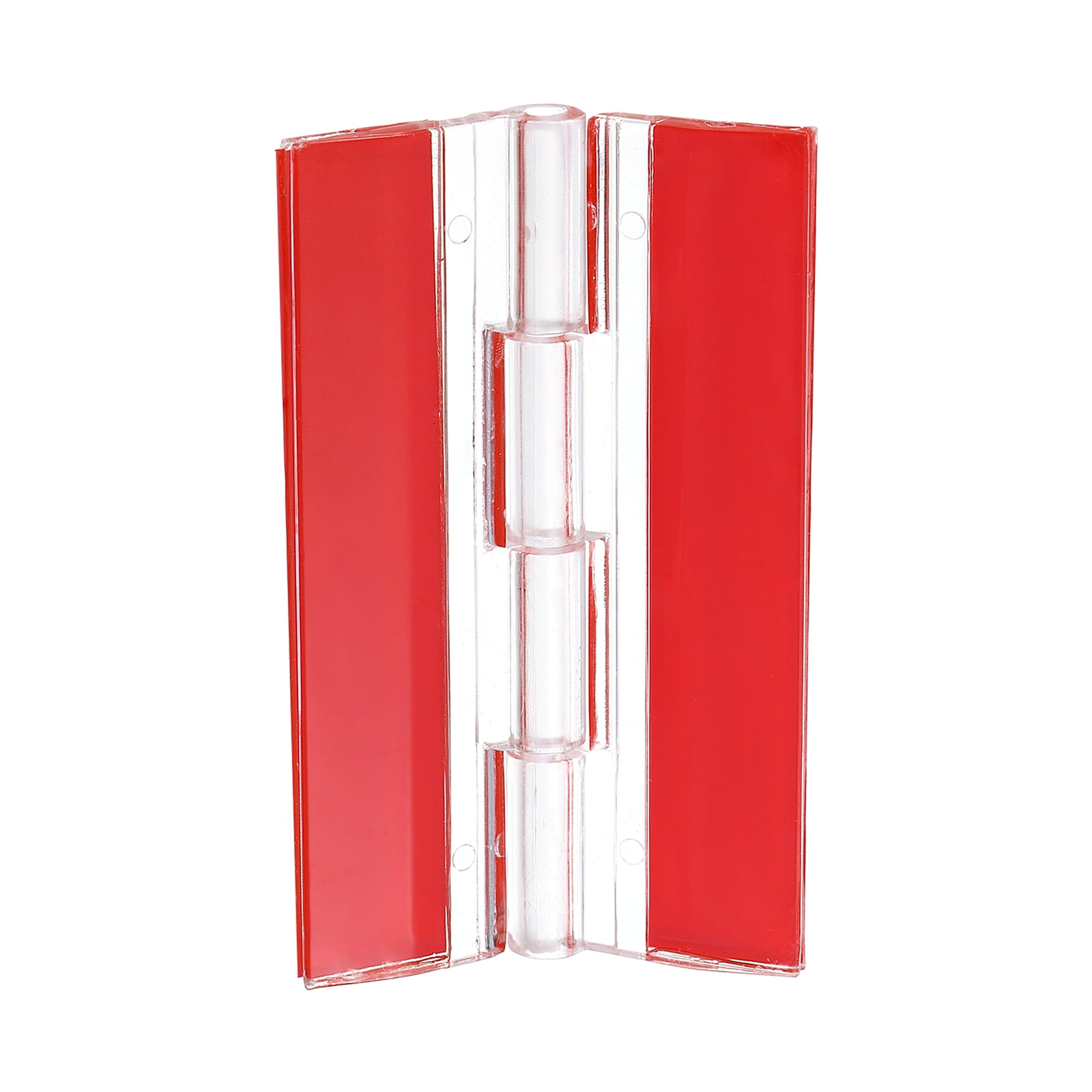 Uxcell 65x40mm Acrylic Hinges Self Adhesive Clear Continuous Piano ...
