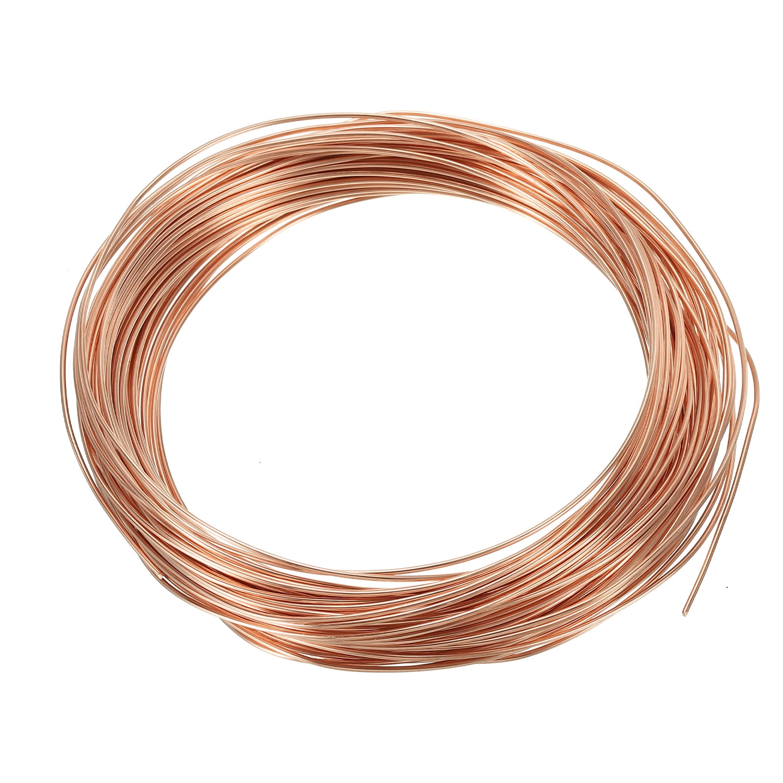 Uxcell 66 Feet Solid Bare Copper Wire 20 Gauge 99.9% Pure Copper Wire ...