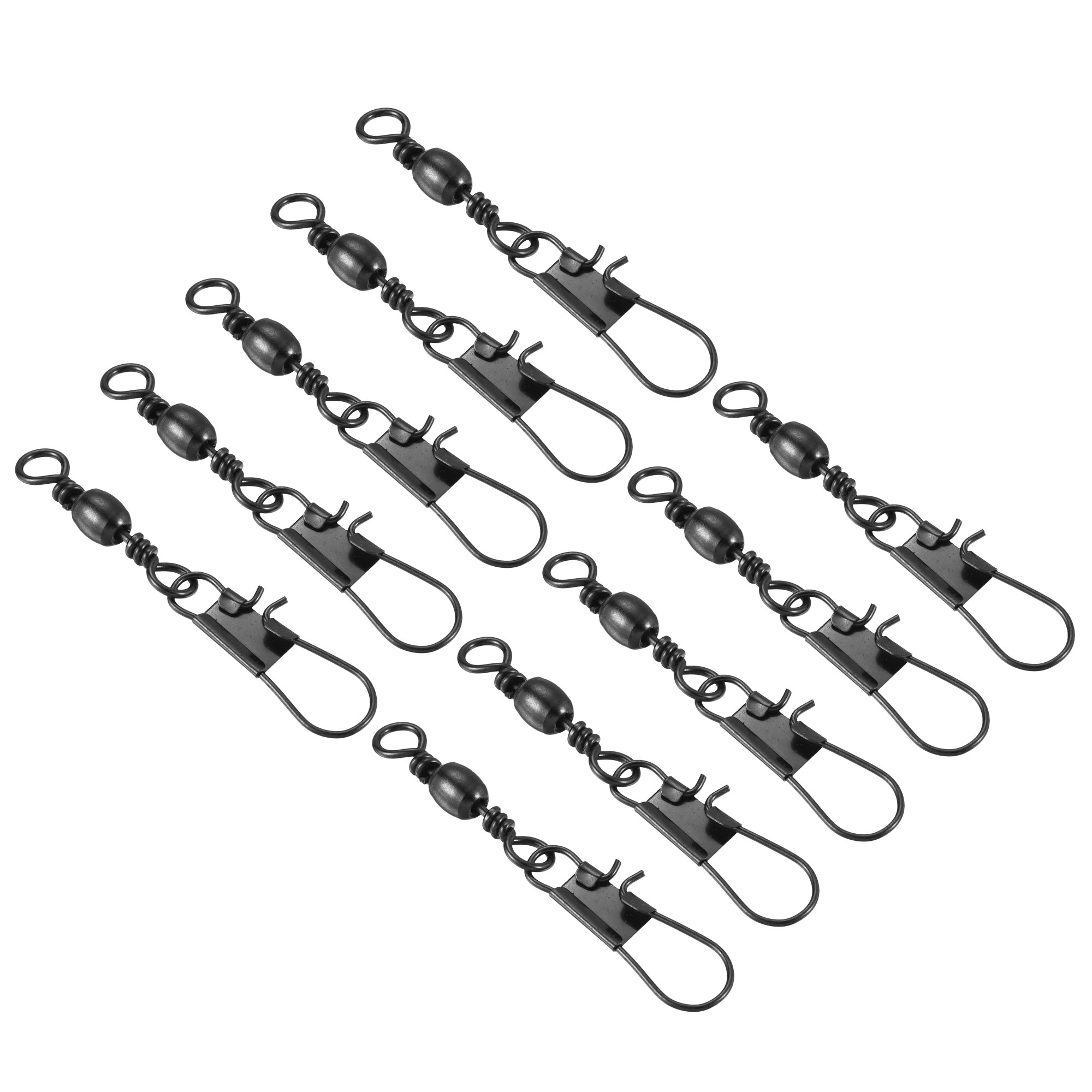 Mustad Black Barrel Swivel-Interlock, #5 - Walmart.com
