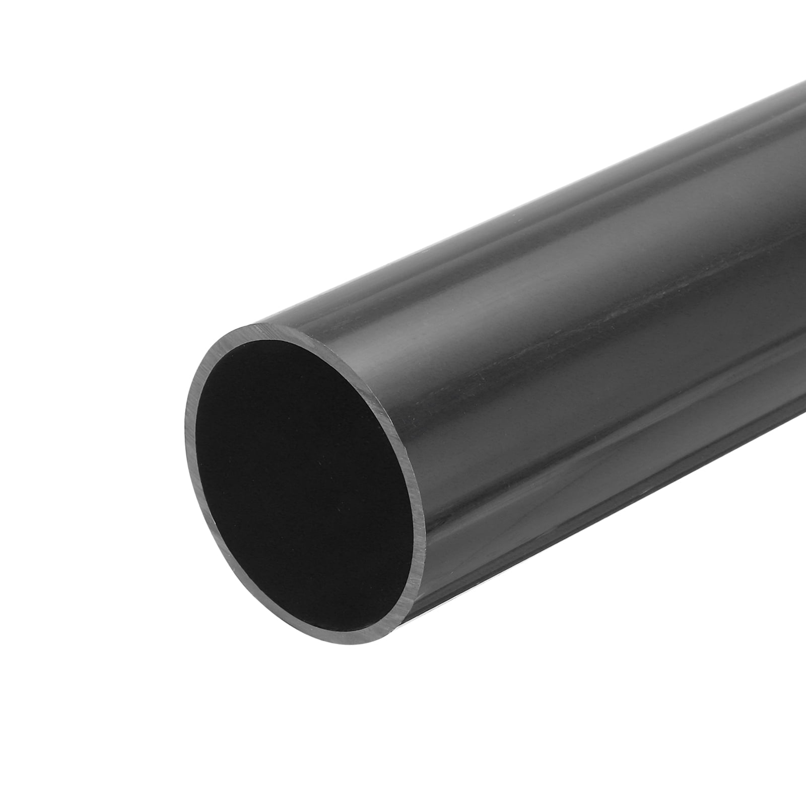 Uxcell 67.8mm ID 76mm OD 500mm Dark Grey PVC Pipe Rigid Water Pipe ...