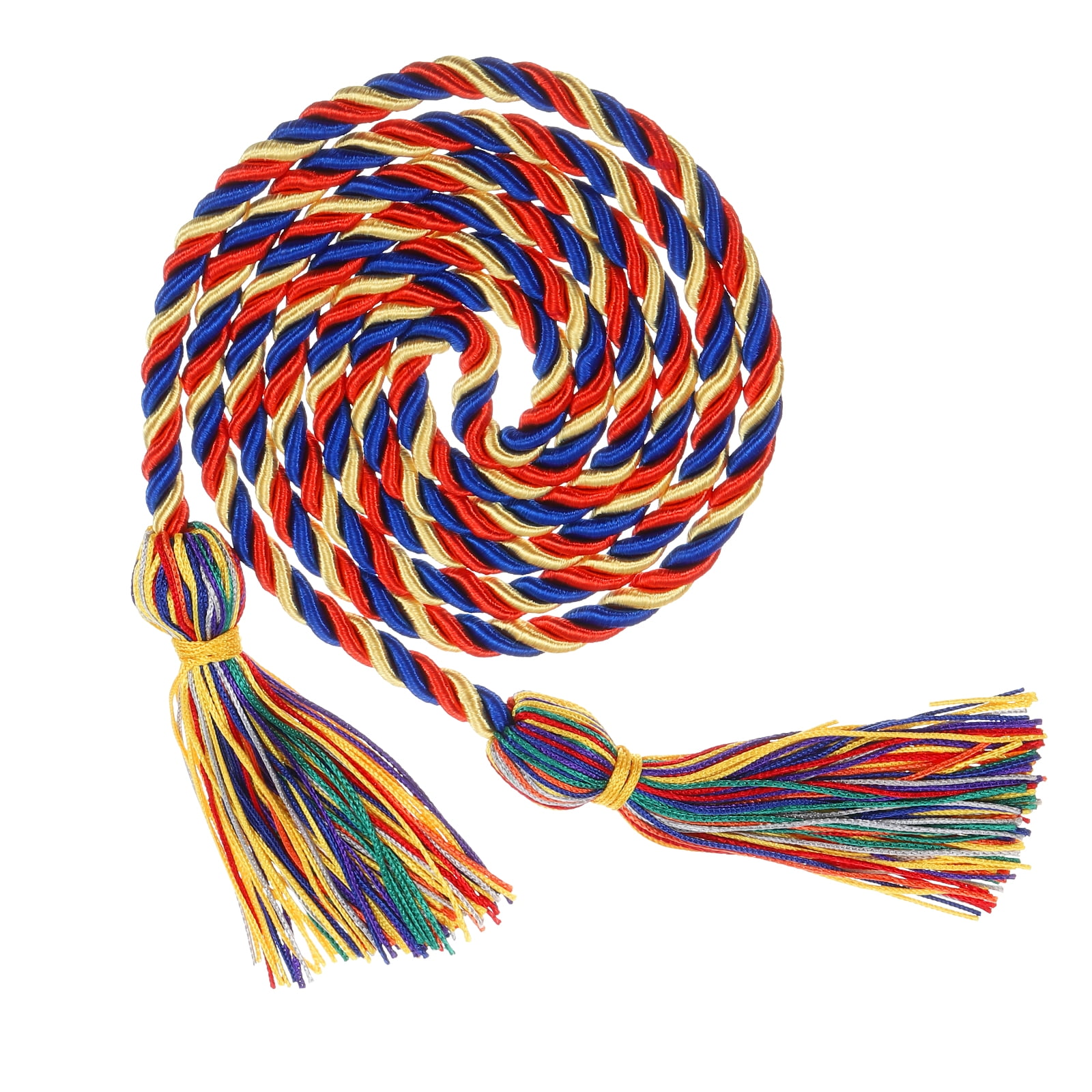Uxcell 67" Graduation Honor Cord with Tassel Braided Graduation Ropes ...