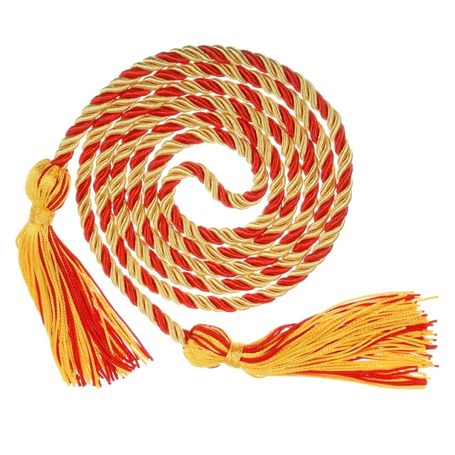 Uxcell 67" Graduation Honor Cord with Tassel Braided Graduation Ropes ...