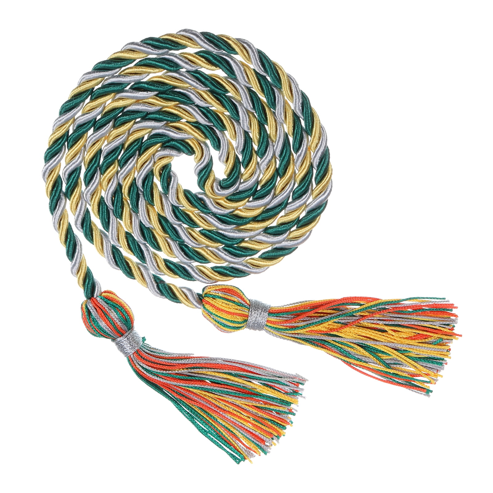 Uxcell 67" Graduation Honor Cord with Tassel Braided Graduation Ropes ...
