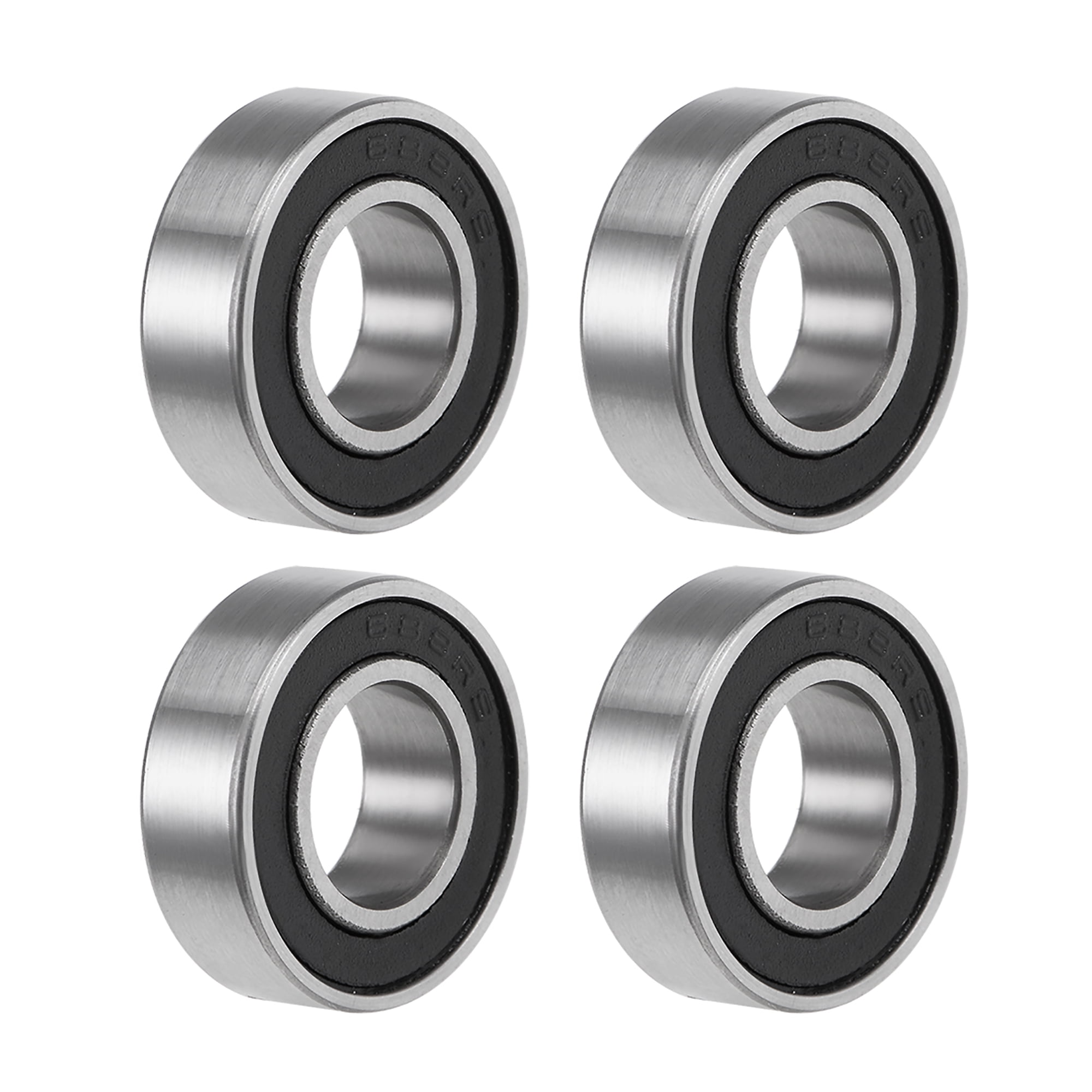 Uxcell 688-2RS Ball Bearings Z2 8mmx16mmx5mm Double Sealed Chrome Steel ...