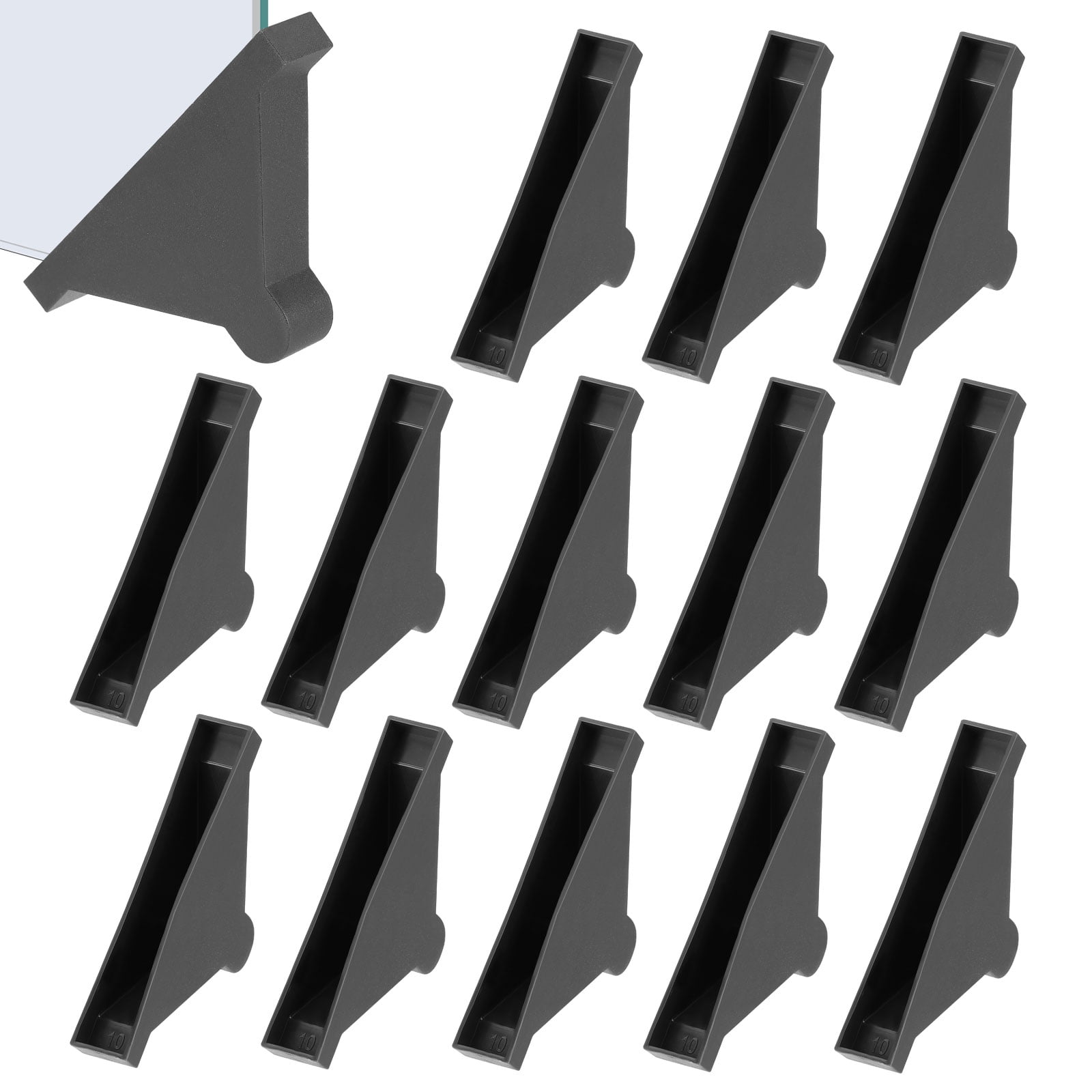 Uxcell 68x10 mm Plastic Triangle Corner Protector, 60 Pcs Glass Corner ...