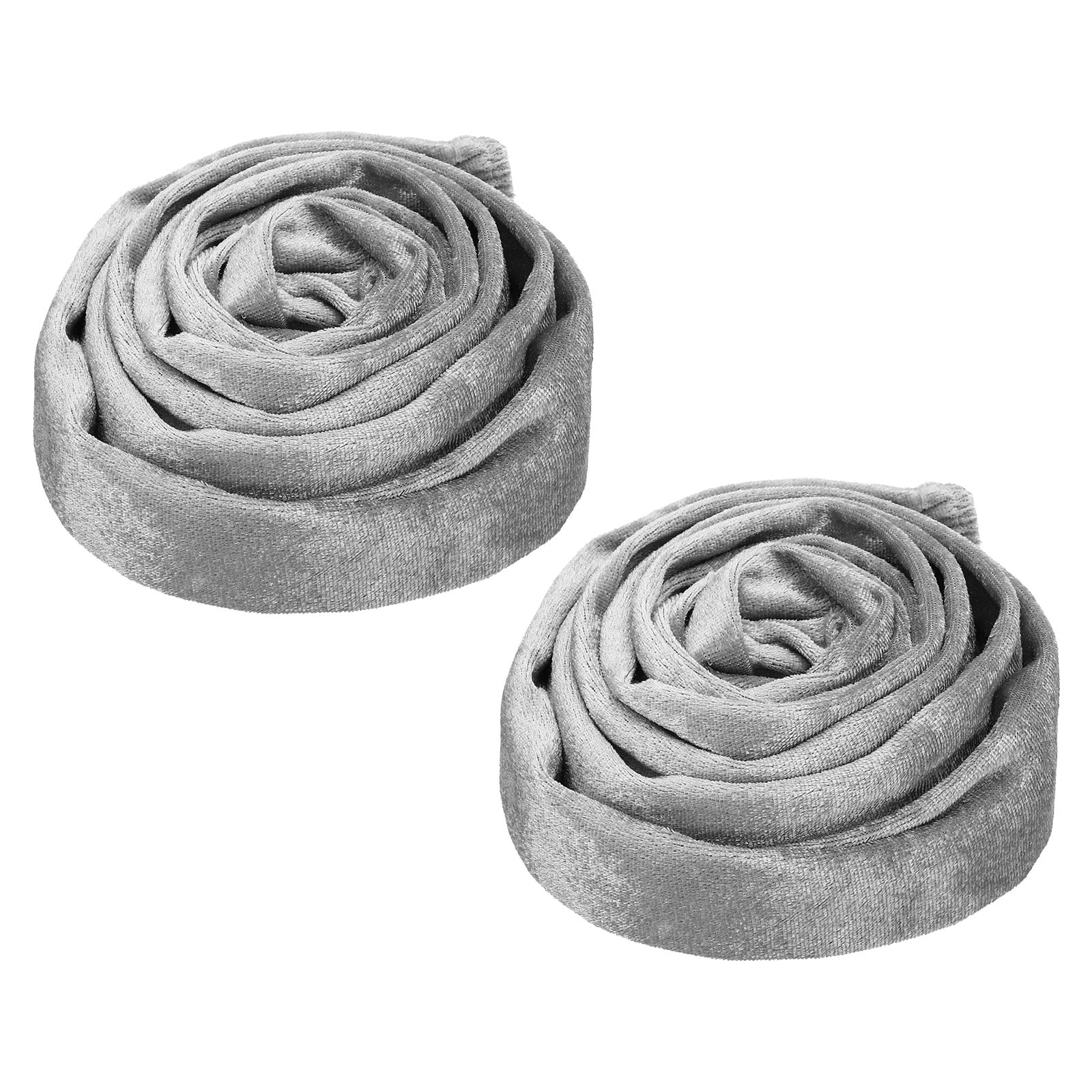 Uxcell 6Ft Chandelier Chain Cord Cover, 2 Pcs Velvet Cloth Fabric Chain ...