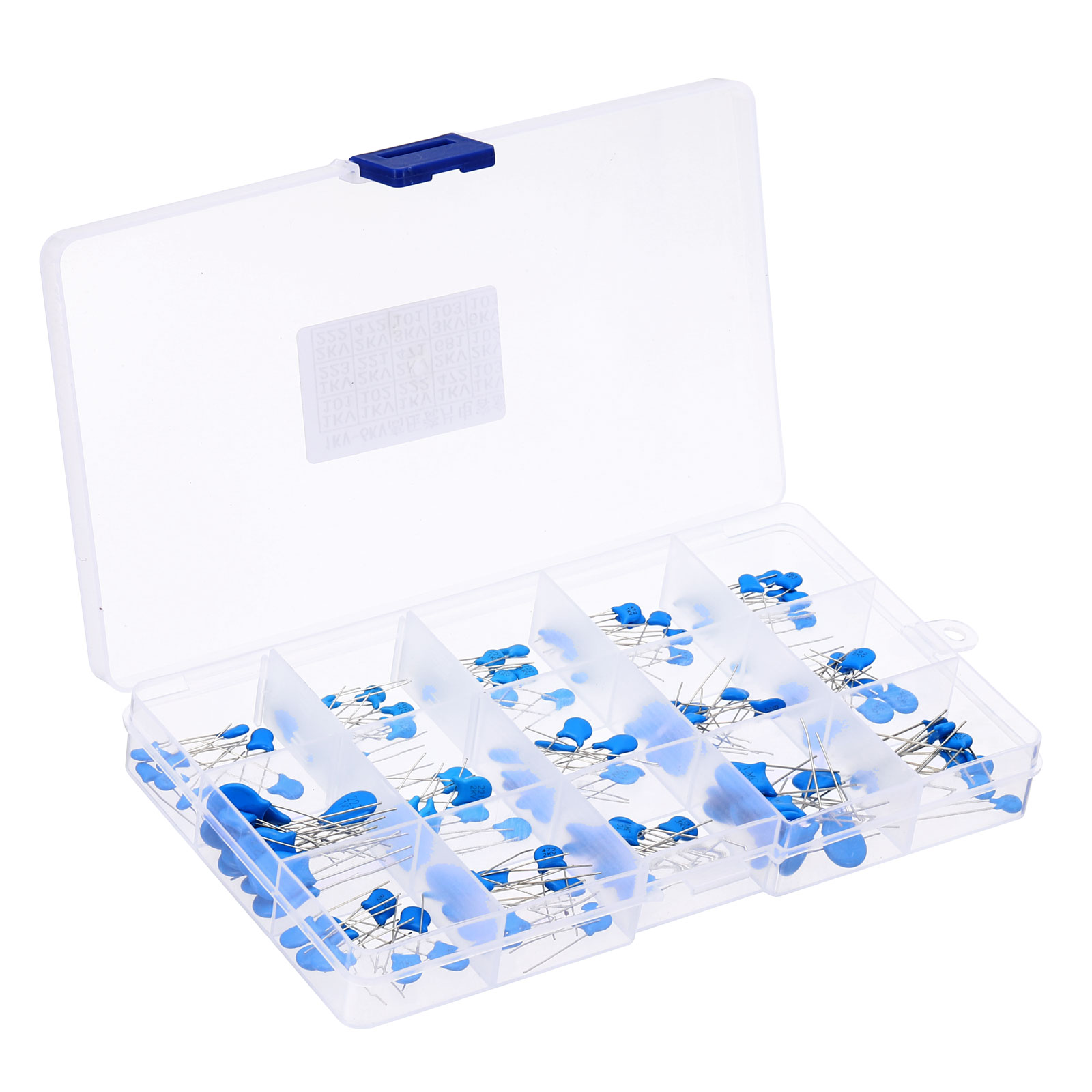 Uxcell 6KV/100pF to 10nF High Voltage DIP Ceramic Capacitor Assortment ...