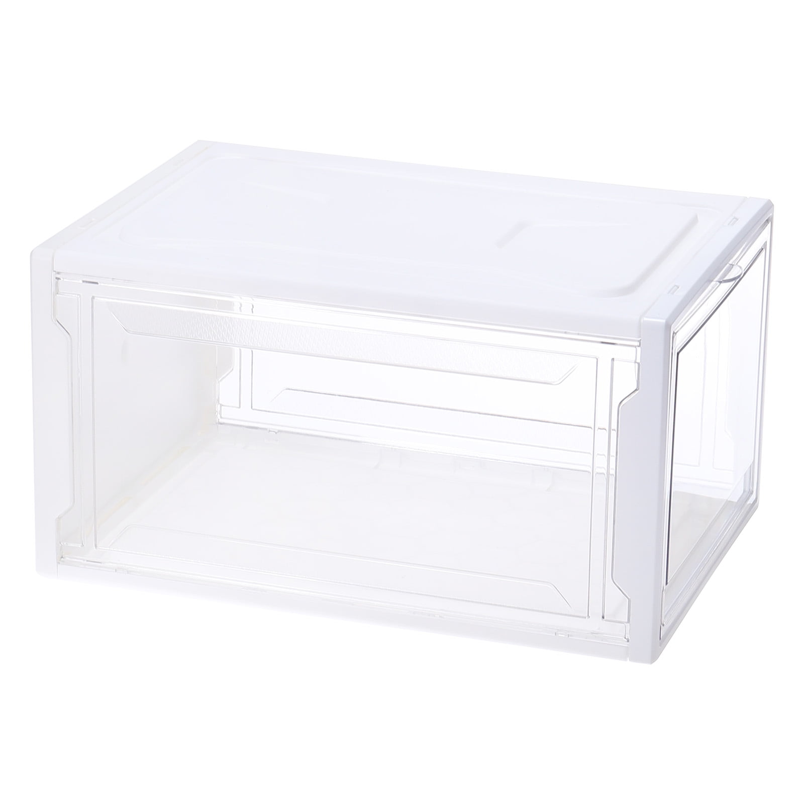 Uxcell 6PCS PMMA Shoe Display Case 14.17x10.63x7.87 Inch PP Transparent ...