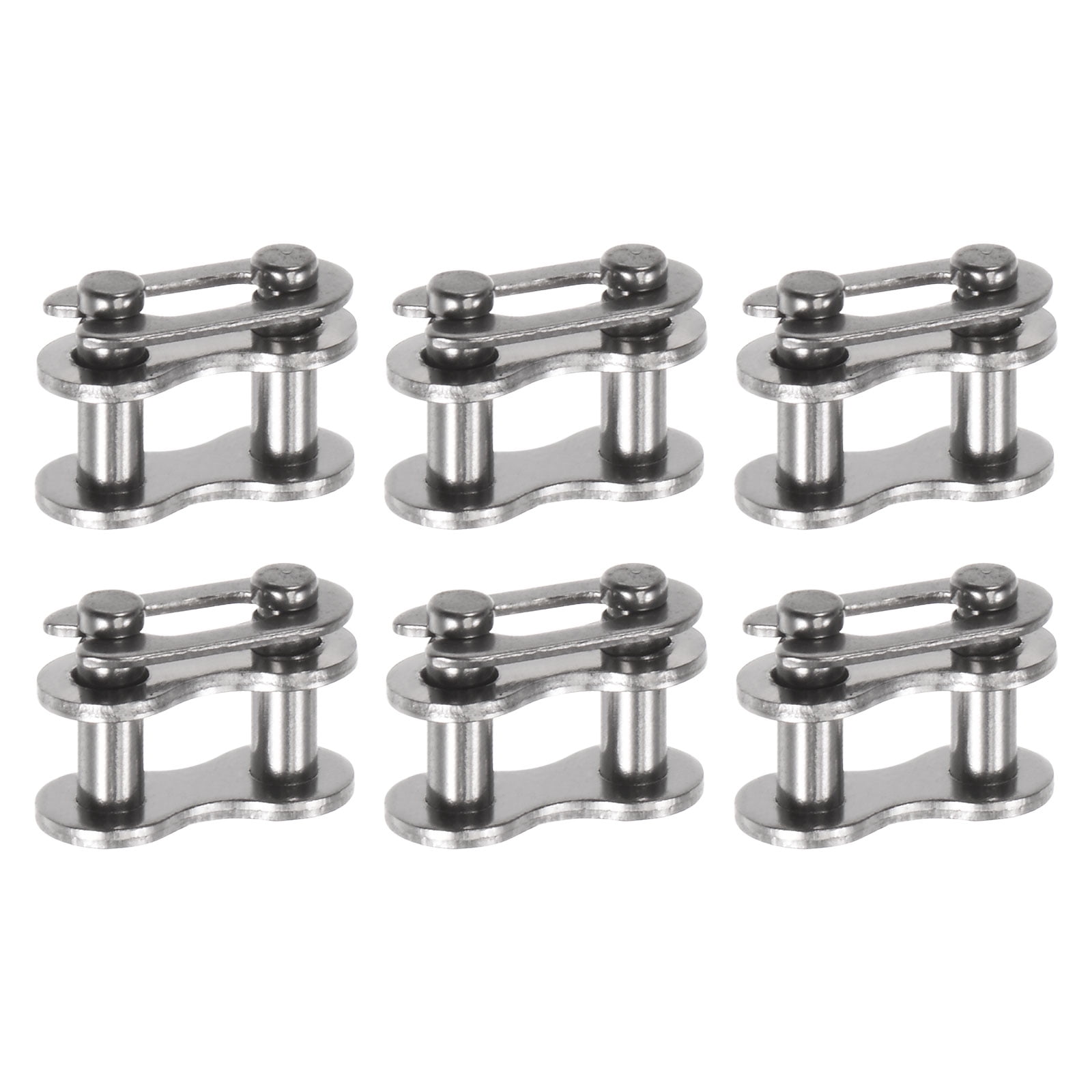 Uxcell 6Pack #25 Chain Master Connector Link Roller 1/4" Pitch ...