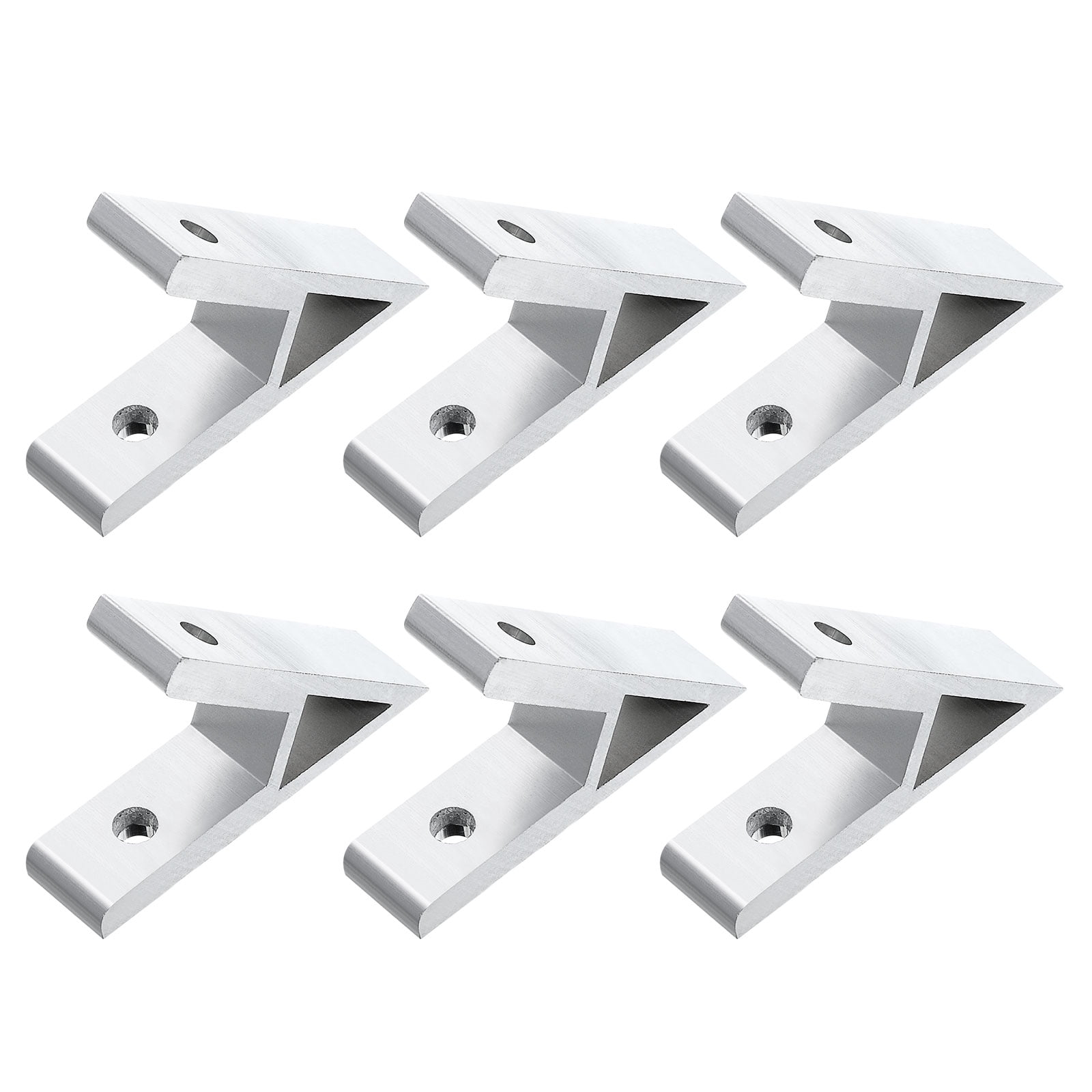 Uxcell 6Pack 45 Degree Angle Aluminum Profile Corner Brackets Joint ...