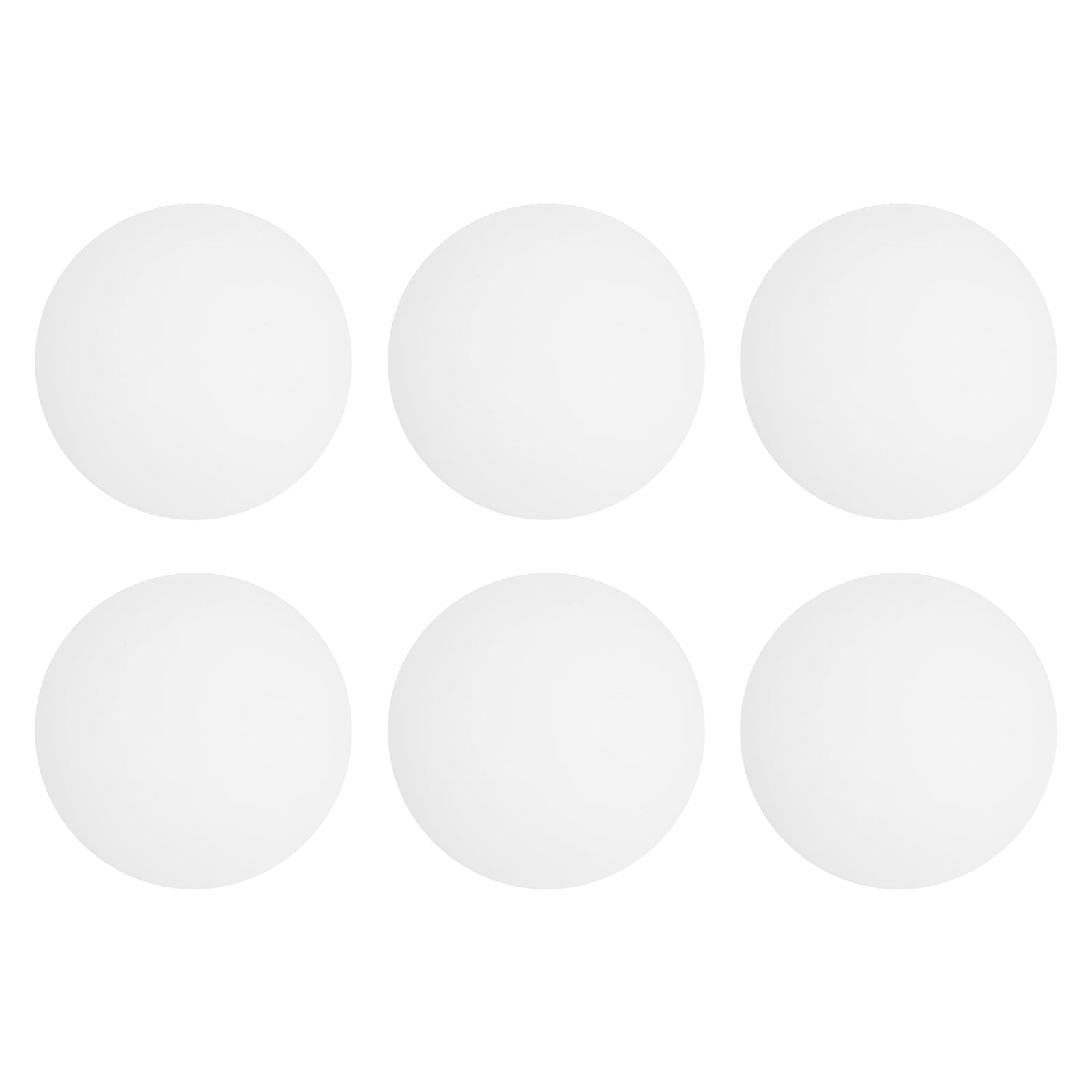 Uxcell 6Pack Door Stopper Wall Protector, 50mm/2" White Self Adhesive ...