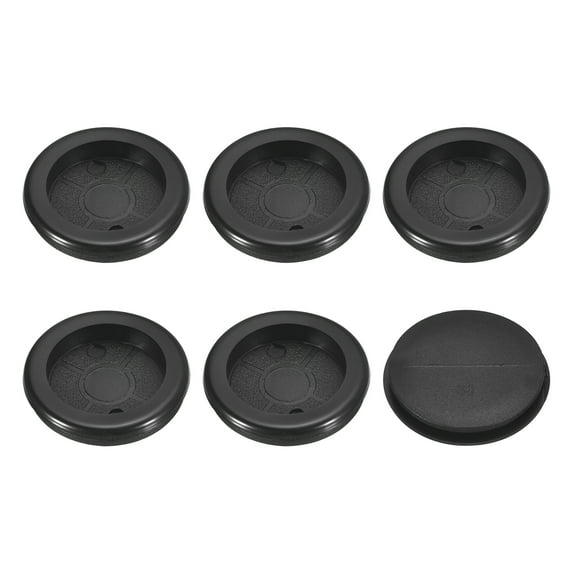 Uxcell 6Pack Rubber Grommets 1-4/8" (38mm) Drill Hole, 1-1/4" (31mm) ID ...