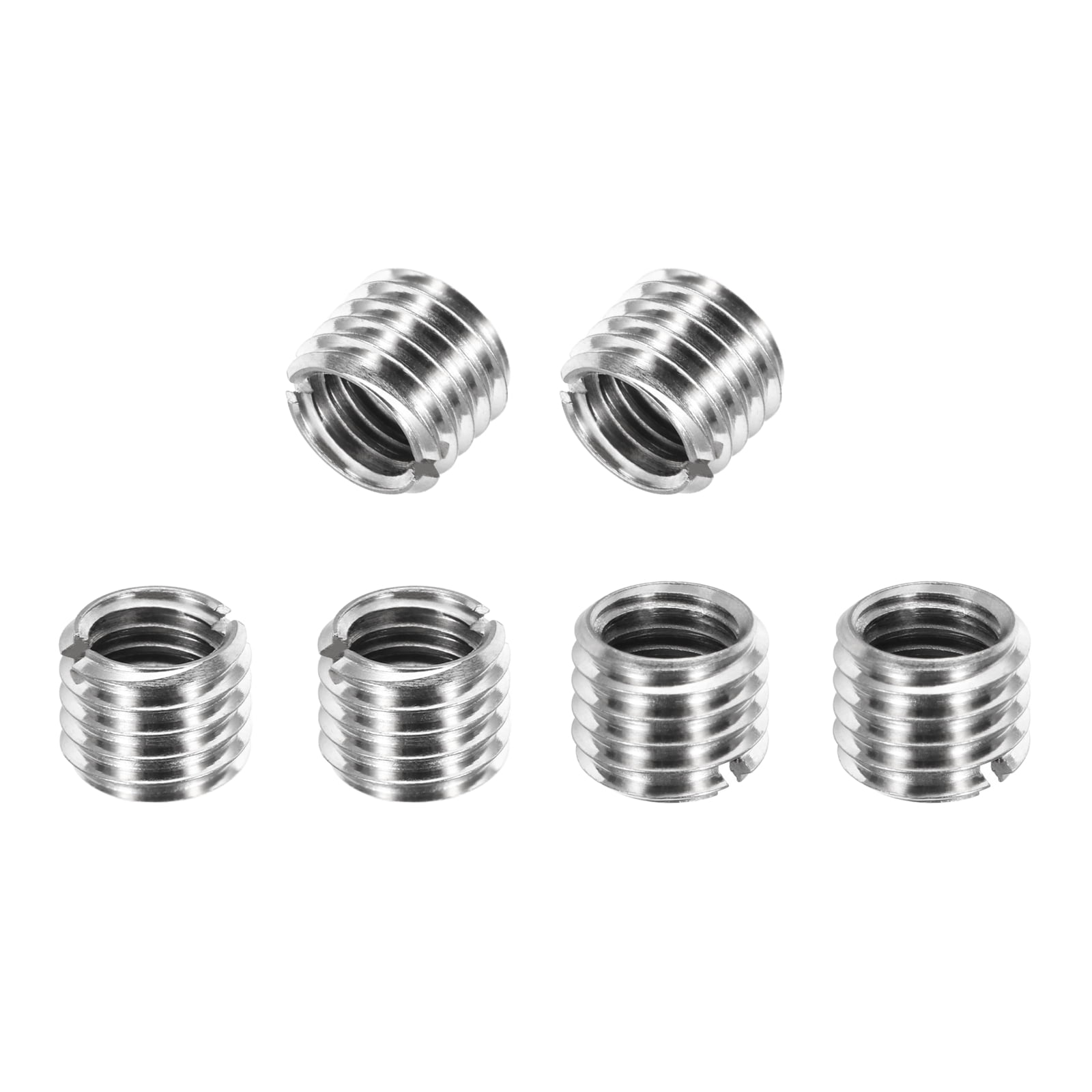 Uxcell 6Pcs 316 Stainless Steel Thread Reducing Nuts, M10x1.5 Male to ...