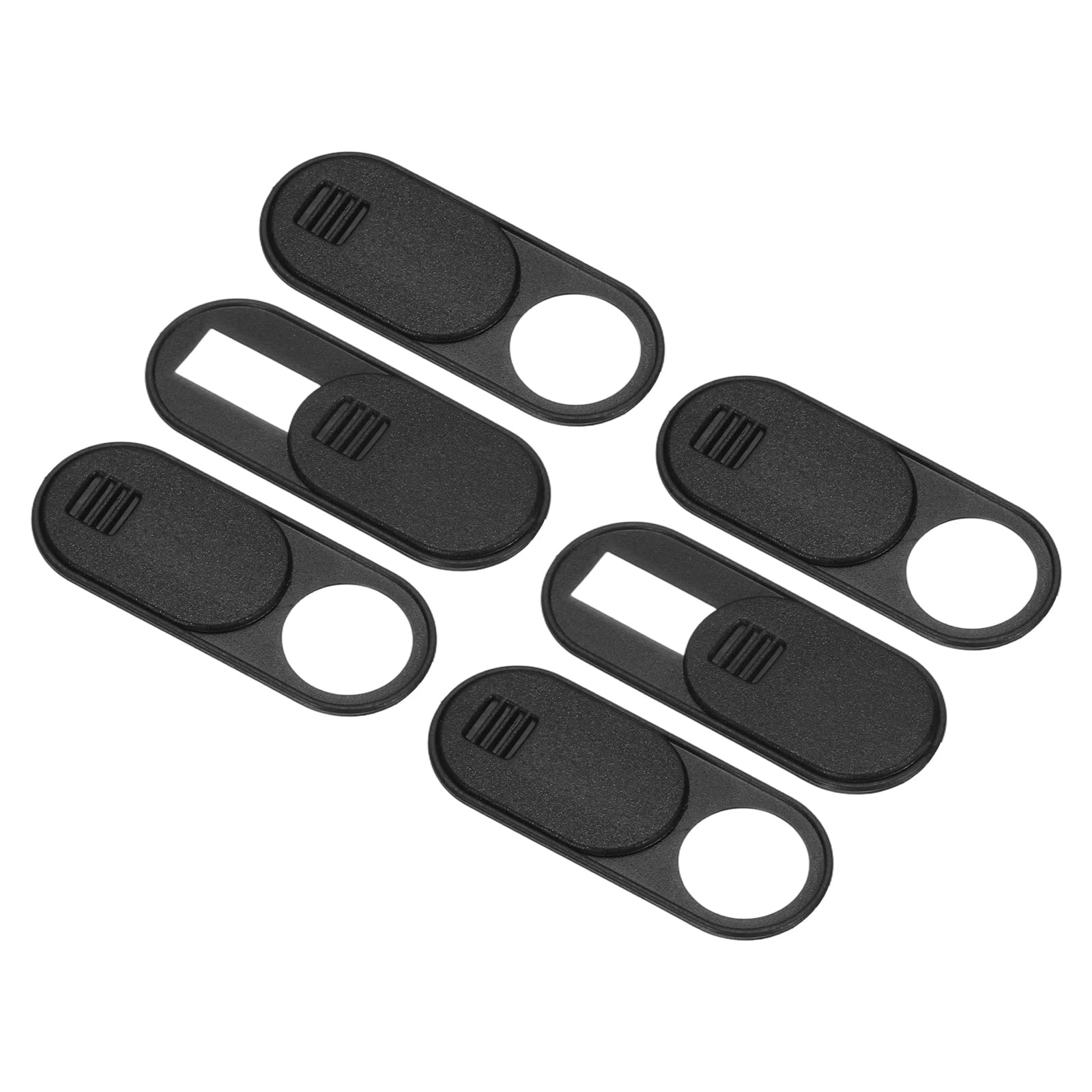 Uxcell 6Pcs Computer Camera Cover Slide, (0.039" Thickness, Black ...