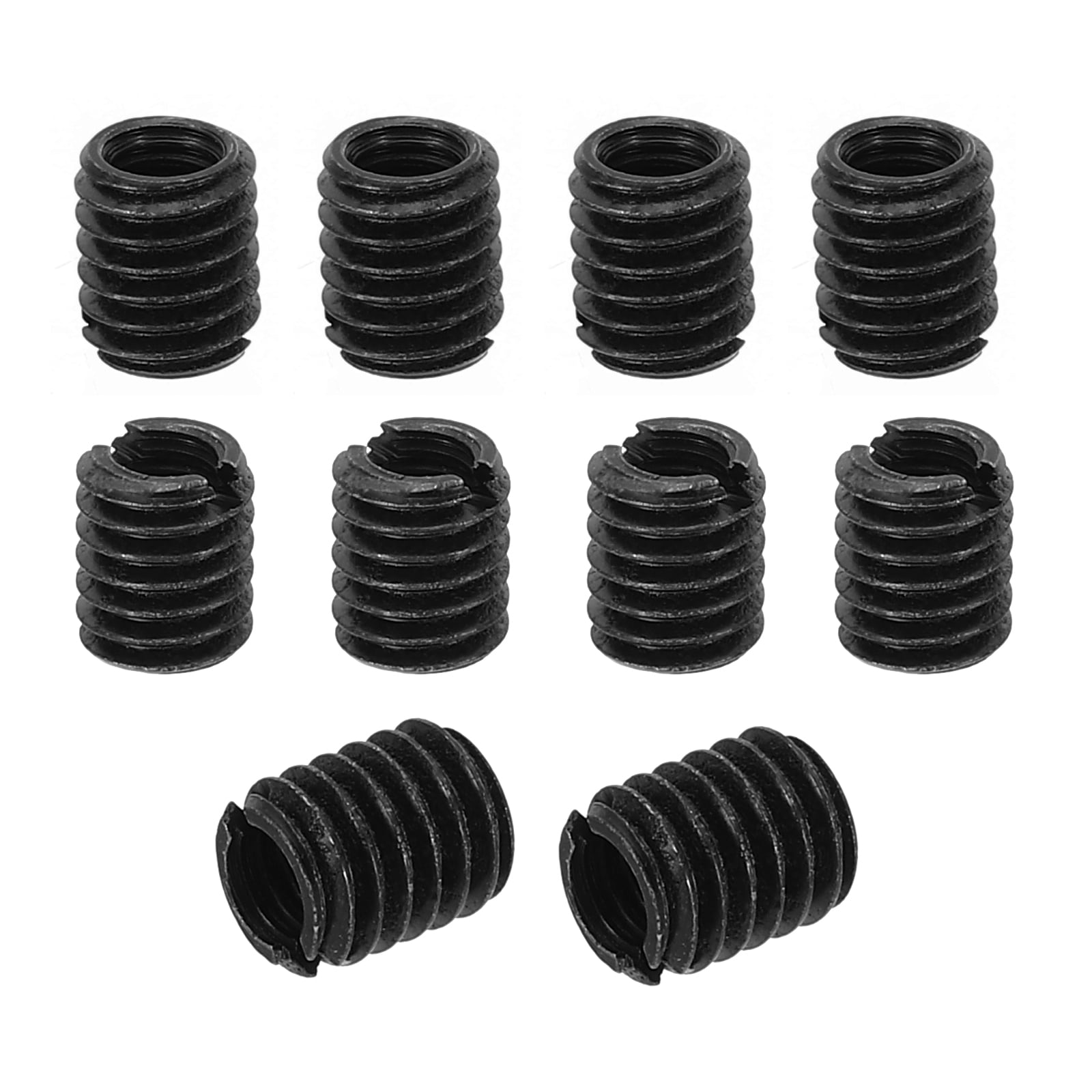 Uxcell 6Pcs M6xM4x7mm Male to Female Thread Repair Insert Nut Adapters ...