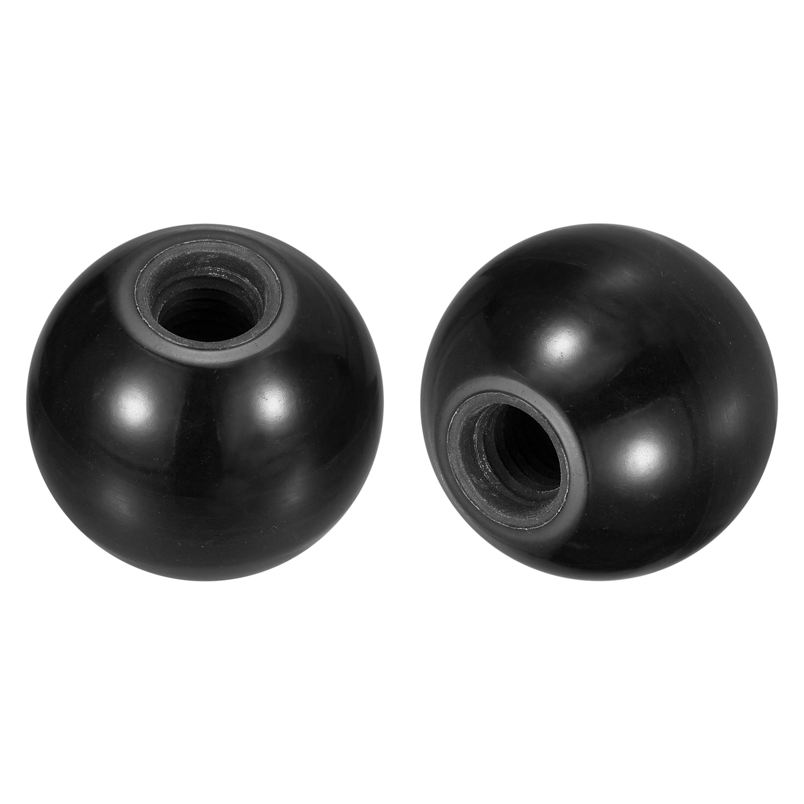 Uxcell 6Pcs M8 Phenolic Thread 25mm Dia Threaded Ball Knobs for Machine ...