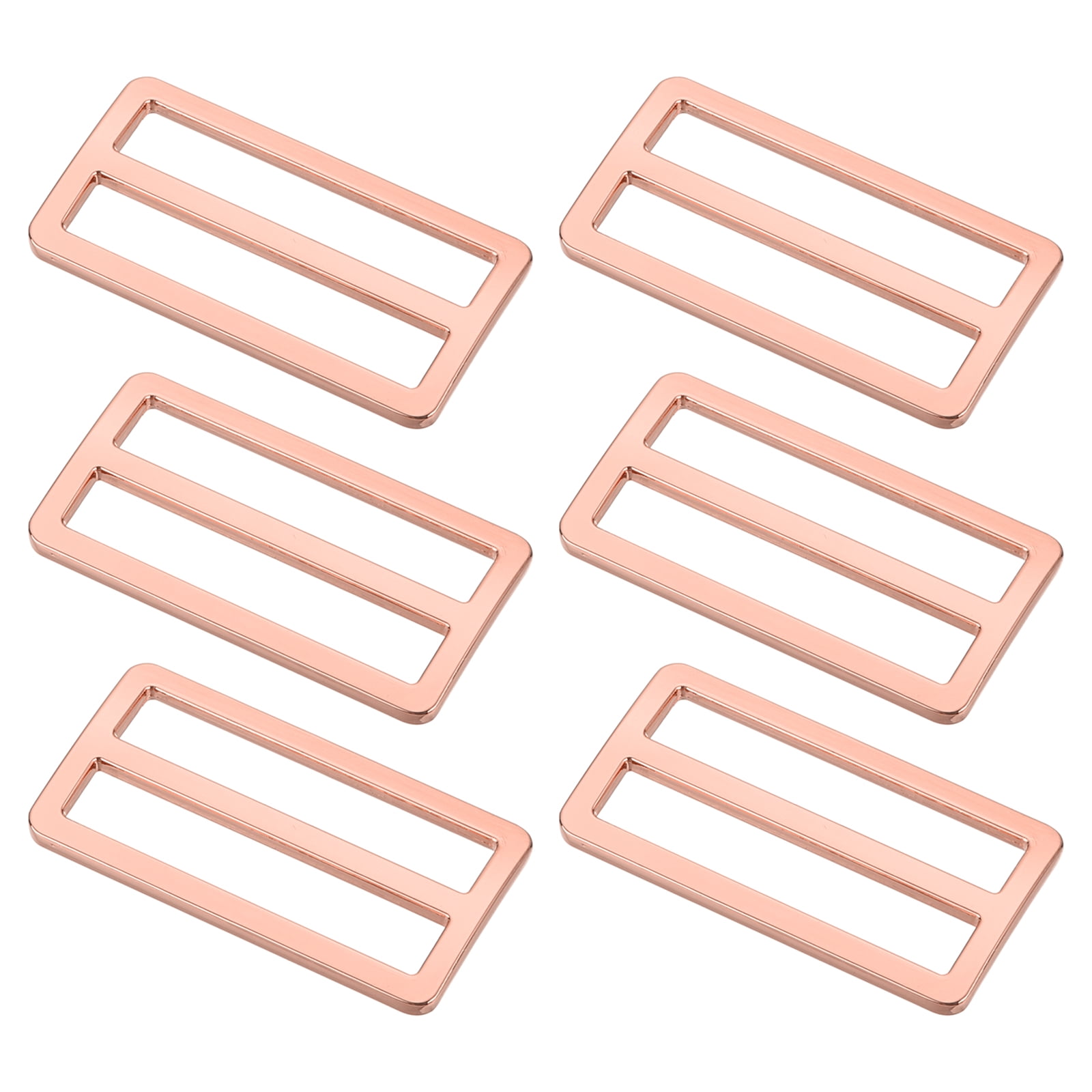 Uxcell 6Pcs Metal Slide Buckle, 2" Metal Zinc Alloy Adjustable Buckle ...