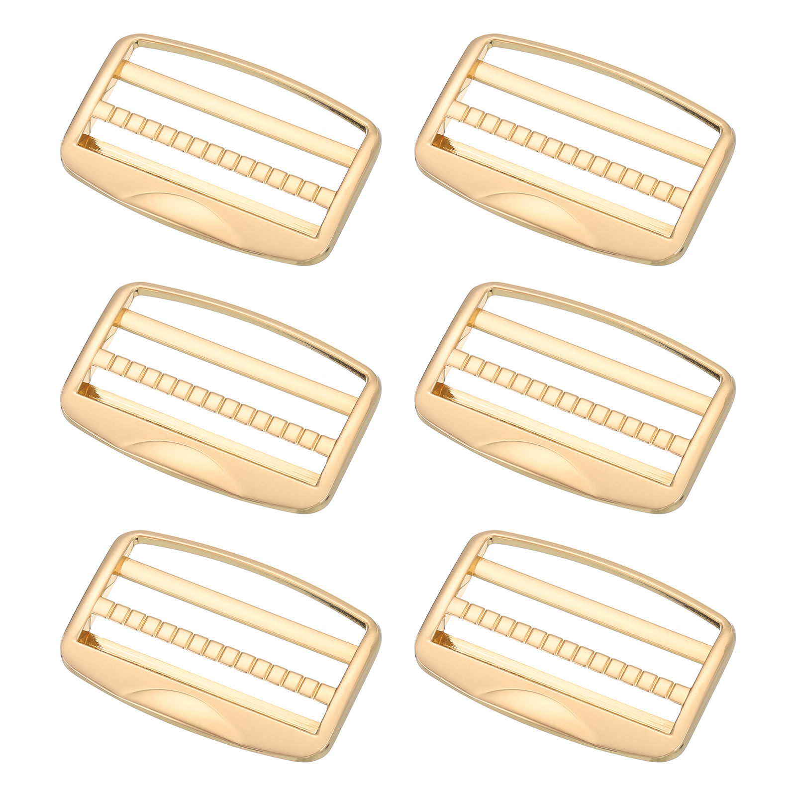 Uxcell 6Pcs Metal Slide Buckle, 2" Uxcell Zinc Alloy Adjustable Buckle ...