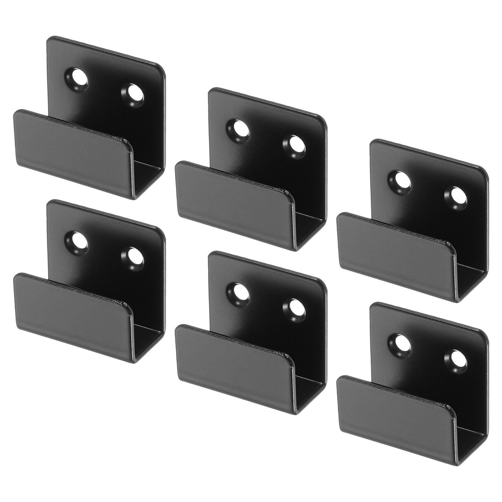 Uxcell 6Pcs Mounting Bracket, 40x36mm Tile Display Wall Hanger, Wall ...