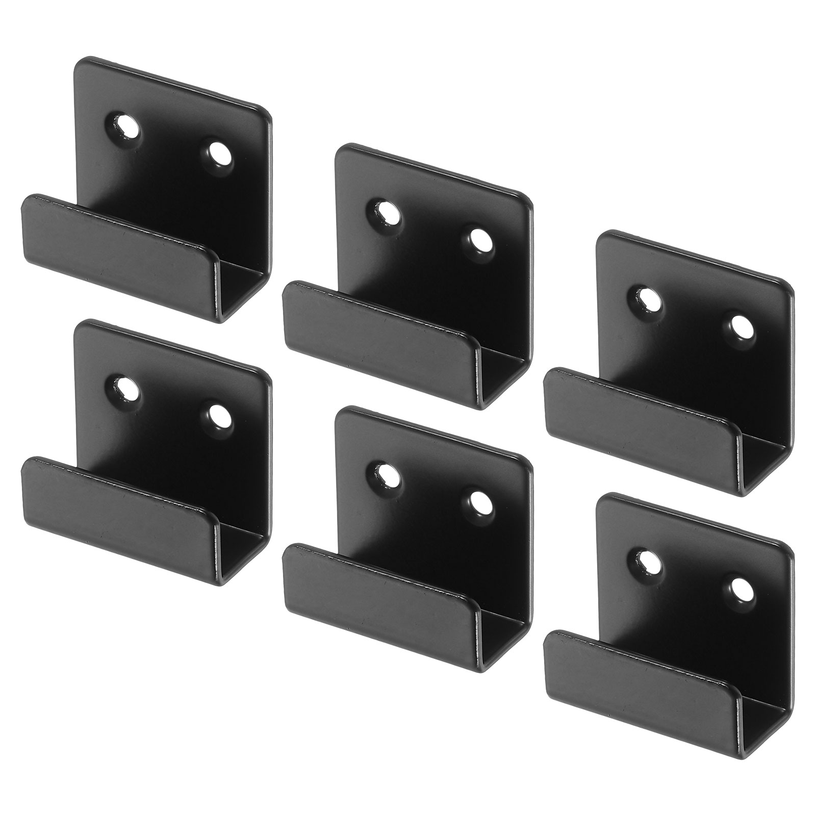 Uxcell 6Pcs Mounting Bracket, 40x36mm Tile Display Wall Hanger, Wall ...
