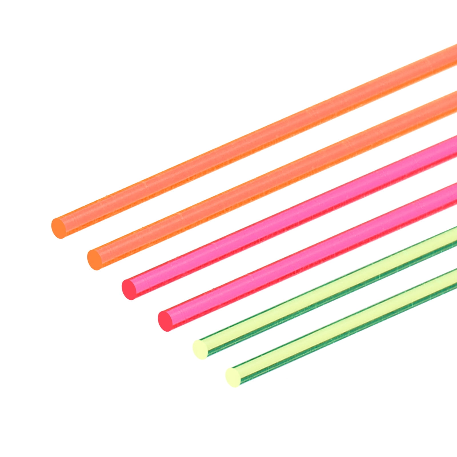 Uxcell 6Pcs Replacement Fiber Optic Sight Rods, 10 Inch 0.06 Inch OD ...
