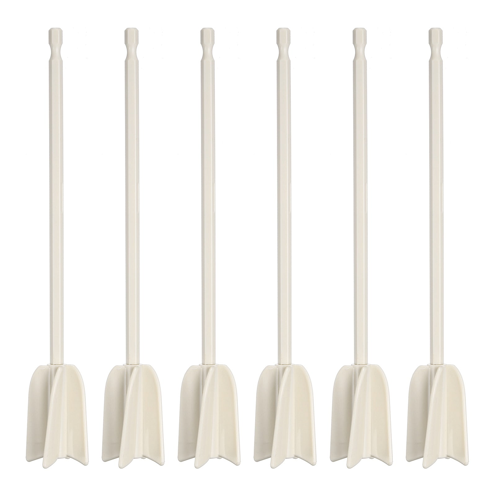 Uxcell 6Pcs Silicone Resin Mixer Paddles, 8.7" ABS Plastic Paint ...