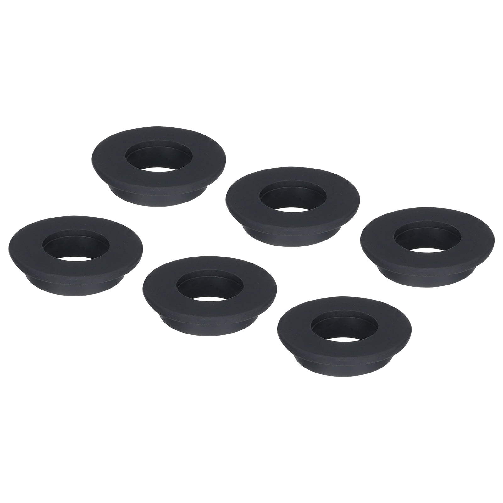 Uxcell 6Pcs T Type Rubber Grommet Mount Dia 31.3mm 36x21x13mm Seal ...
