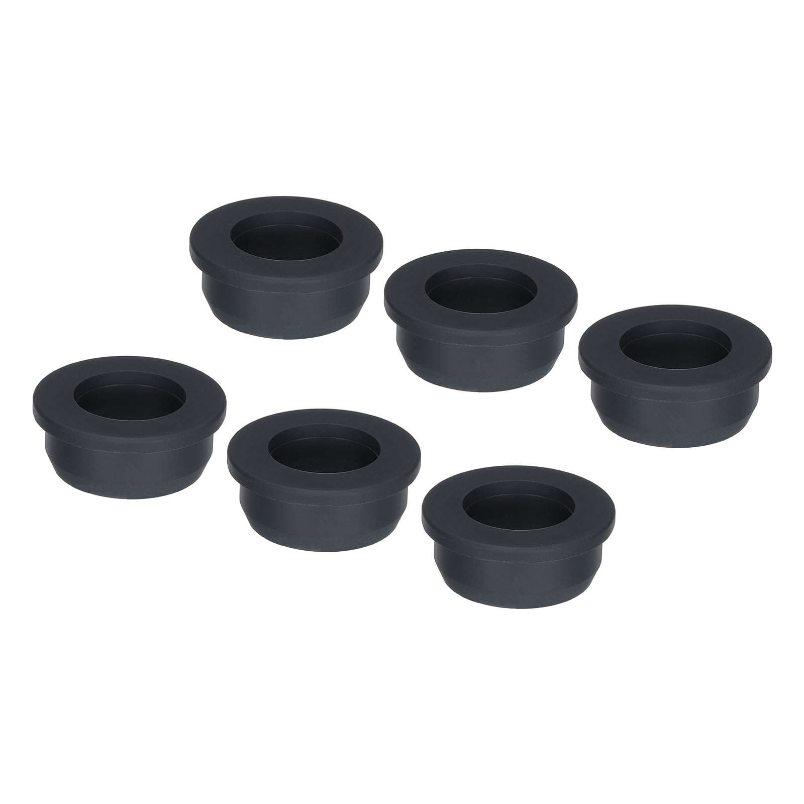 Uxcell 6Pcs T Type Rubber Grommet Mount Dia 34.8mm 40x25x15mm Seal ...