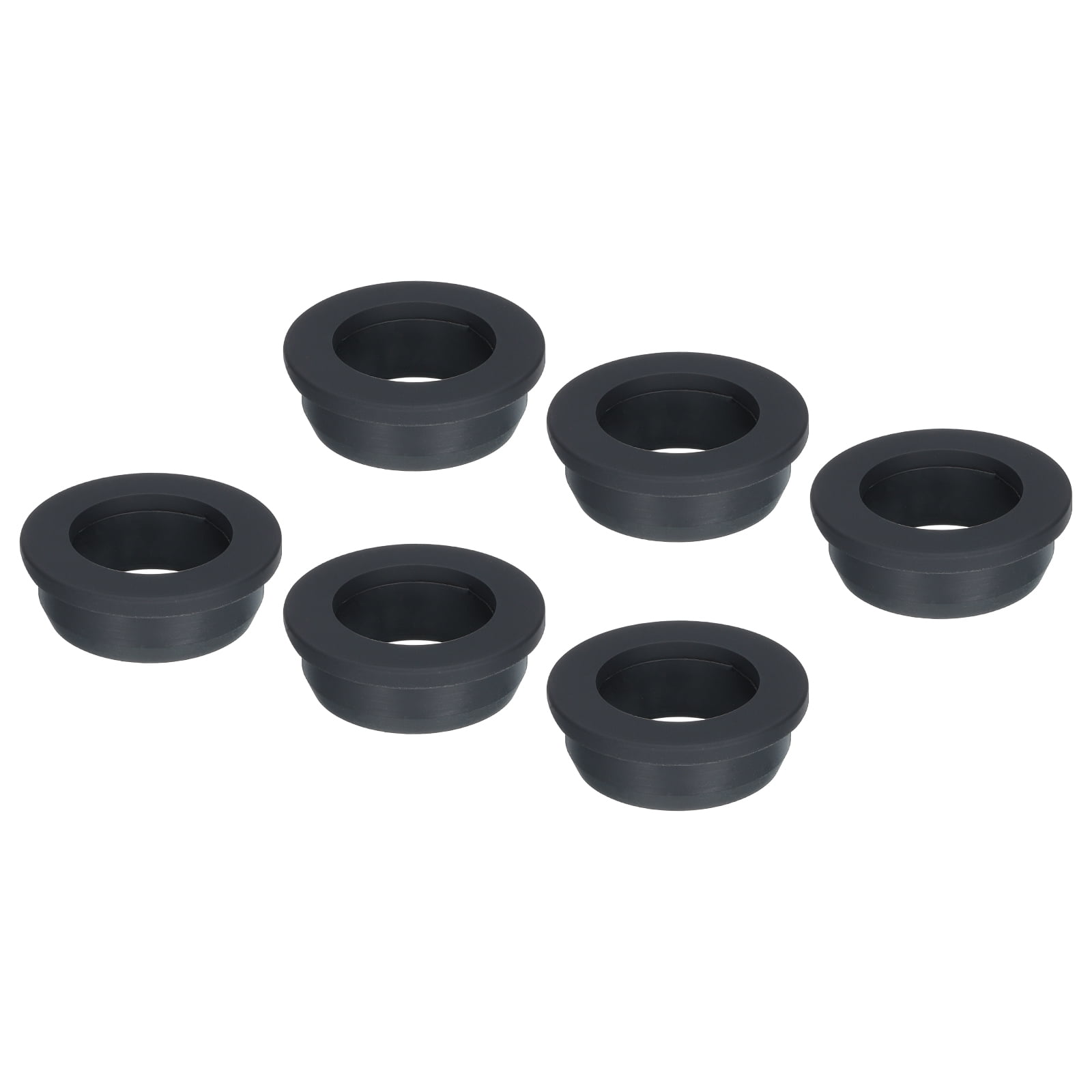Uxcell 6Pcs T Type Rubber Grommet Mount Dia 41.3mm 49x30x15mm Seal ...