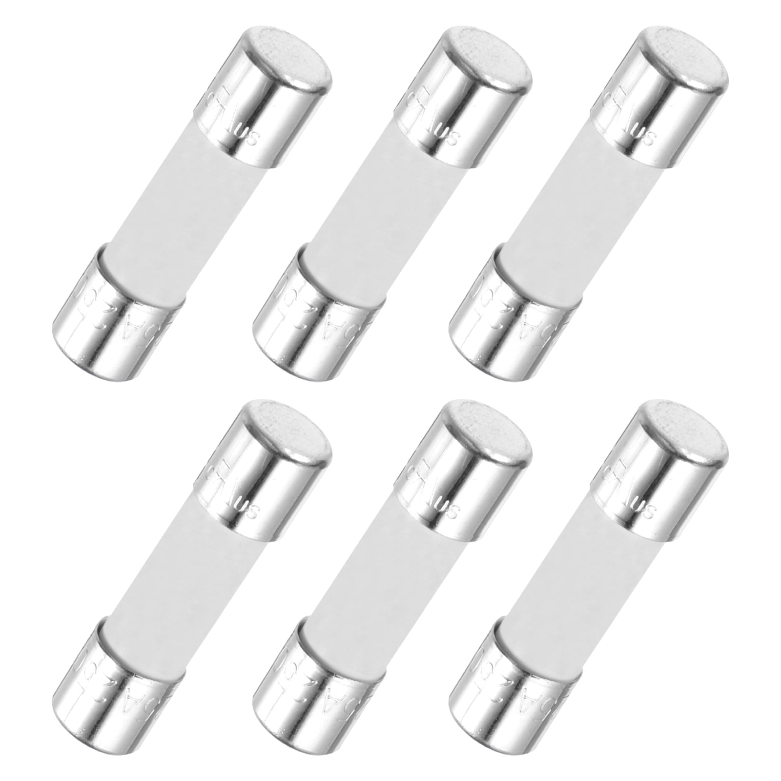 Uxcell 6Pcs Time Delay Fuse Ceramic Fuses Tube 5mm x 20mm 250V 1.25A ...