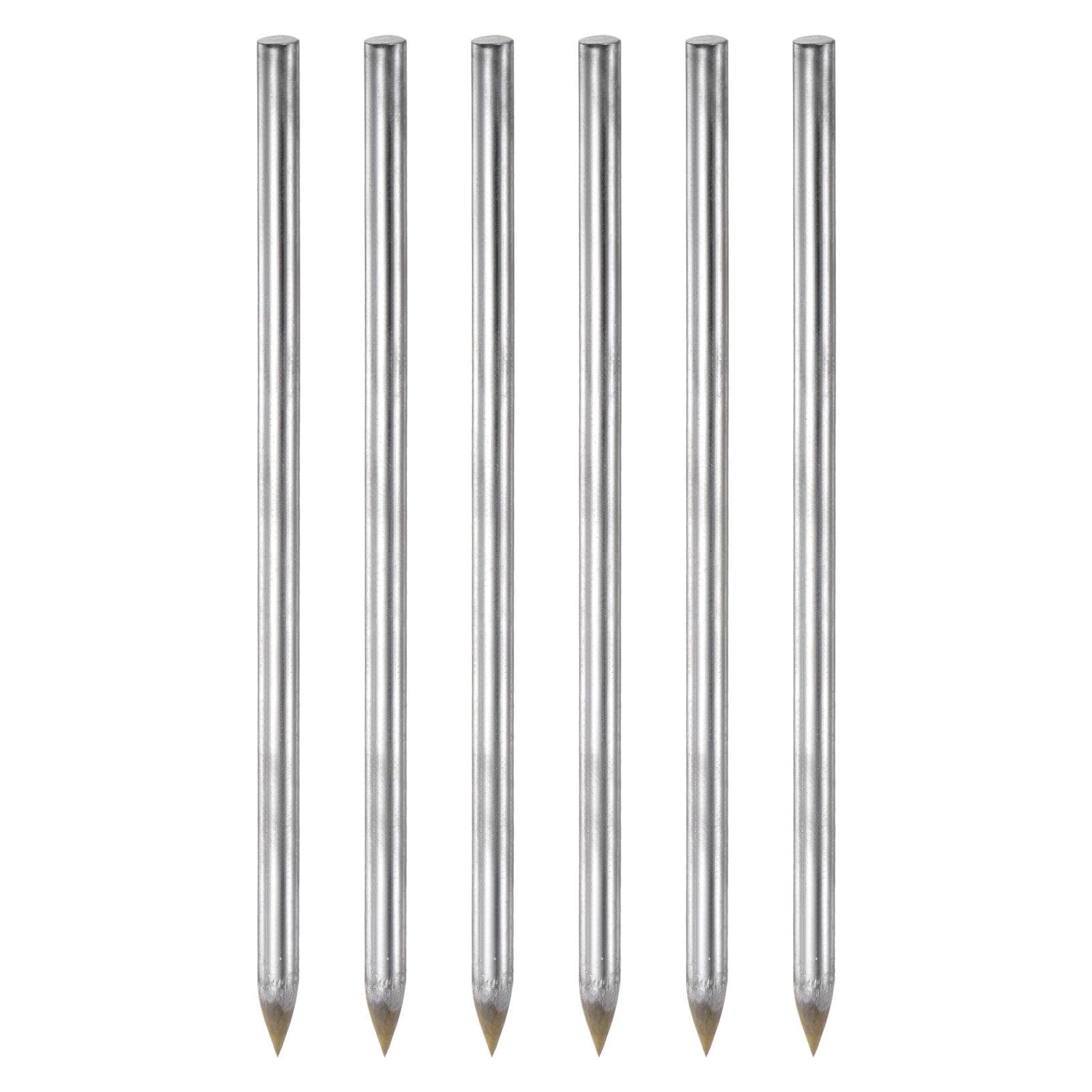 Uxcell 6Pcs Tungsten Carbide Tip Scriber Large Alloy Etching Engraving ...