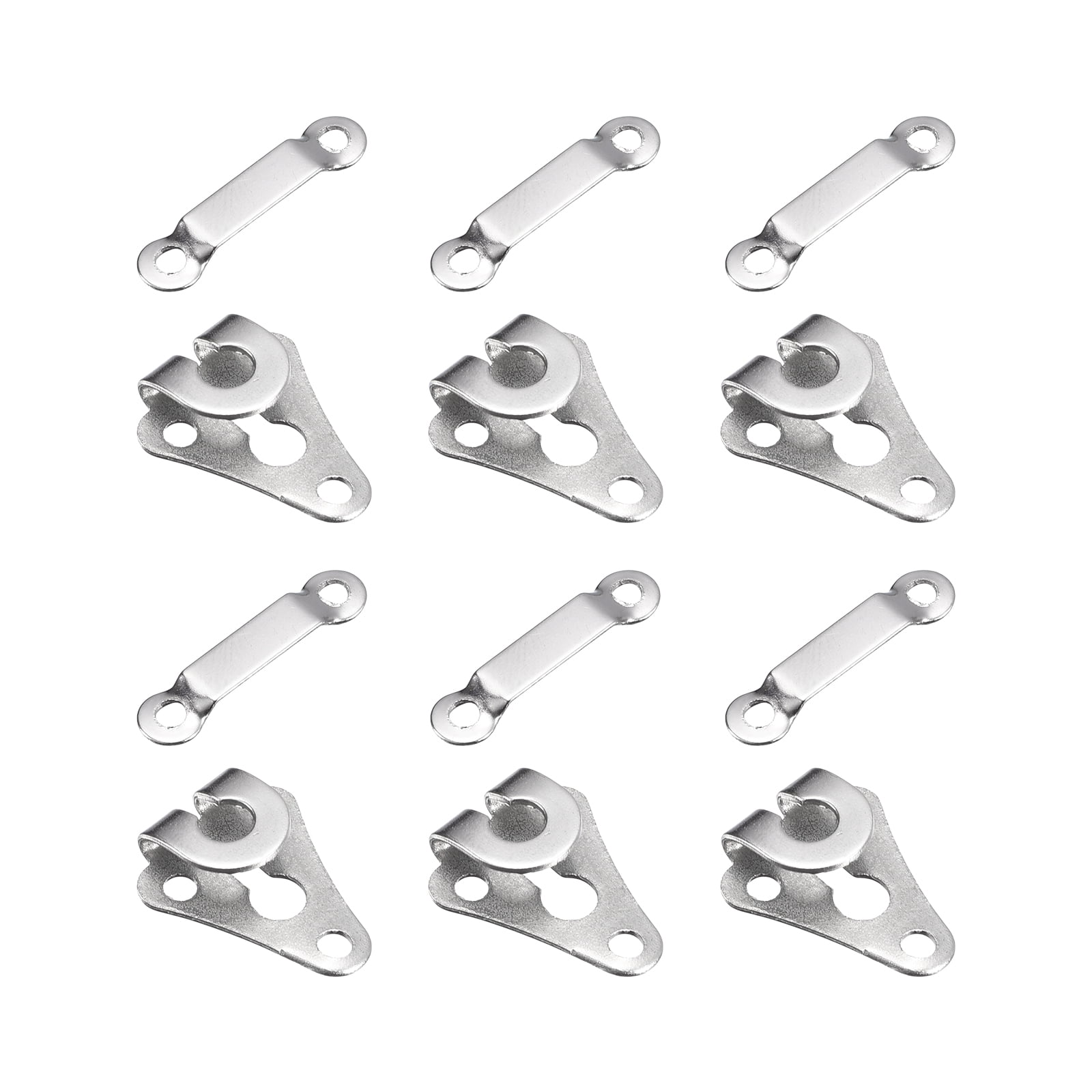 Uxcell 6Set Iron Sewing Hooks and Eyes Closure Set for Trousers ...