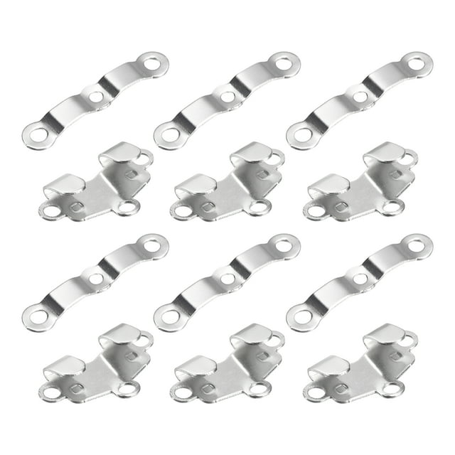 Uxcell 6Set Stainless Steel Sewing Hooks and Eyes Closure Set for ...