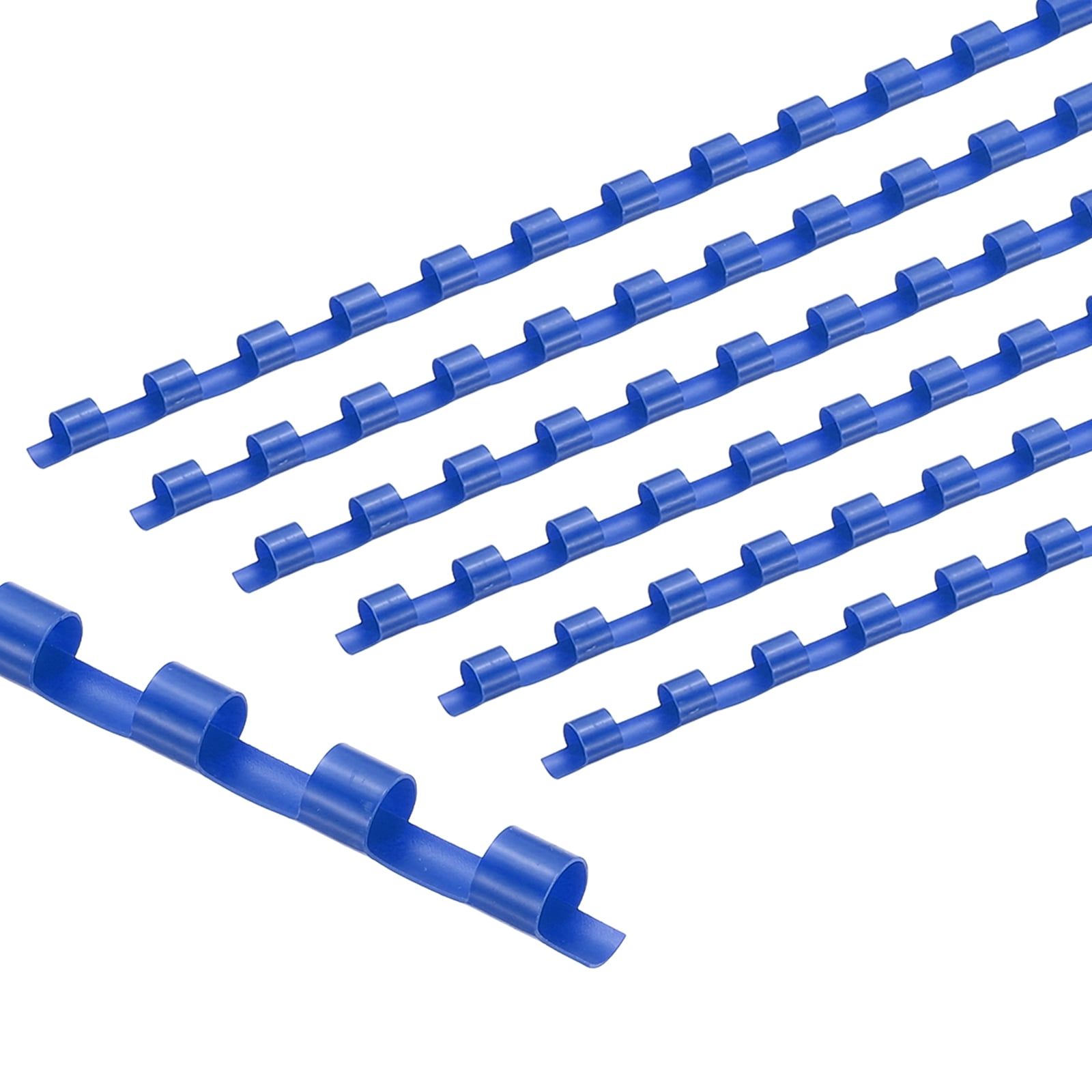 Uxcell 6mm (1/4") Plastic Binding Combs, 200 Pcs 21 Rings Comb Binding ...