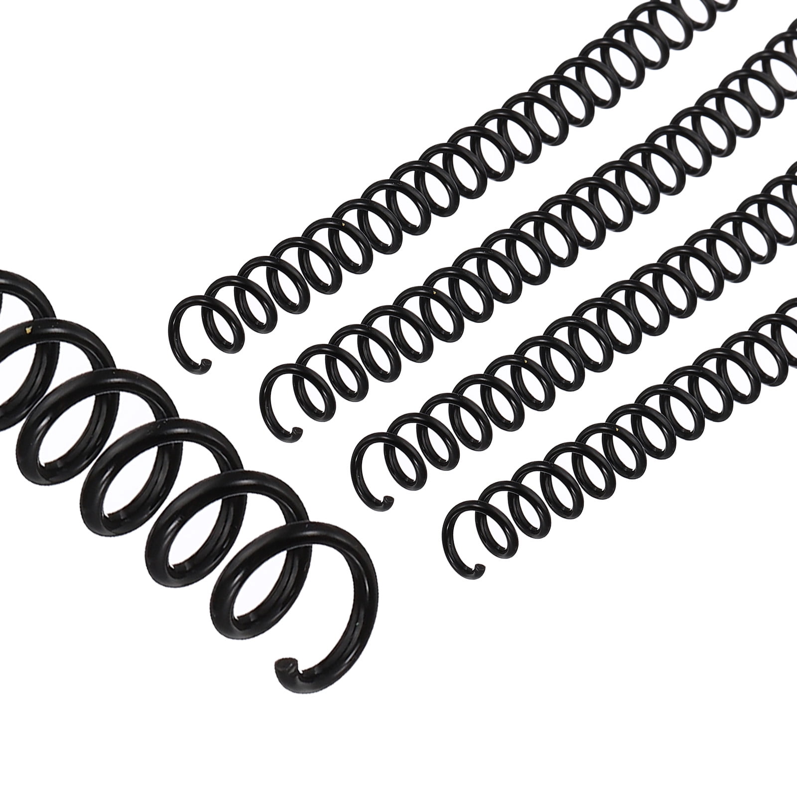 Uxcell 6mm(1/4") Plastic Spiral Binding Coils, 50 Pcs Binding Spirals ...