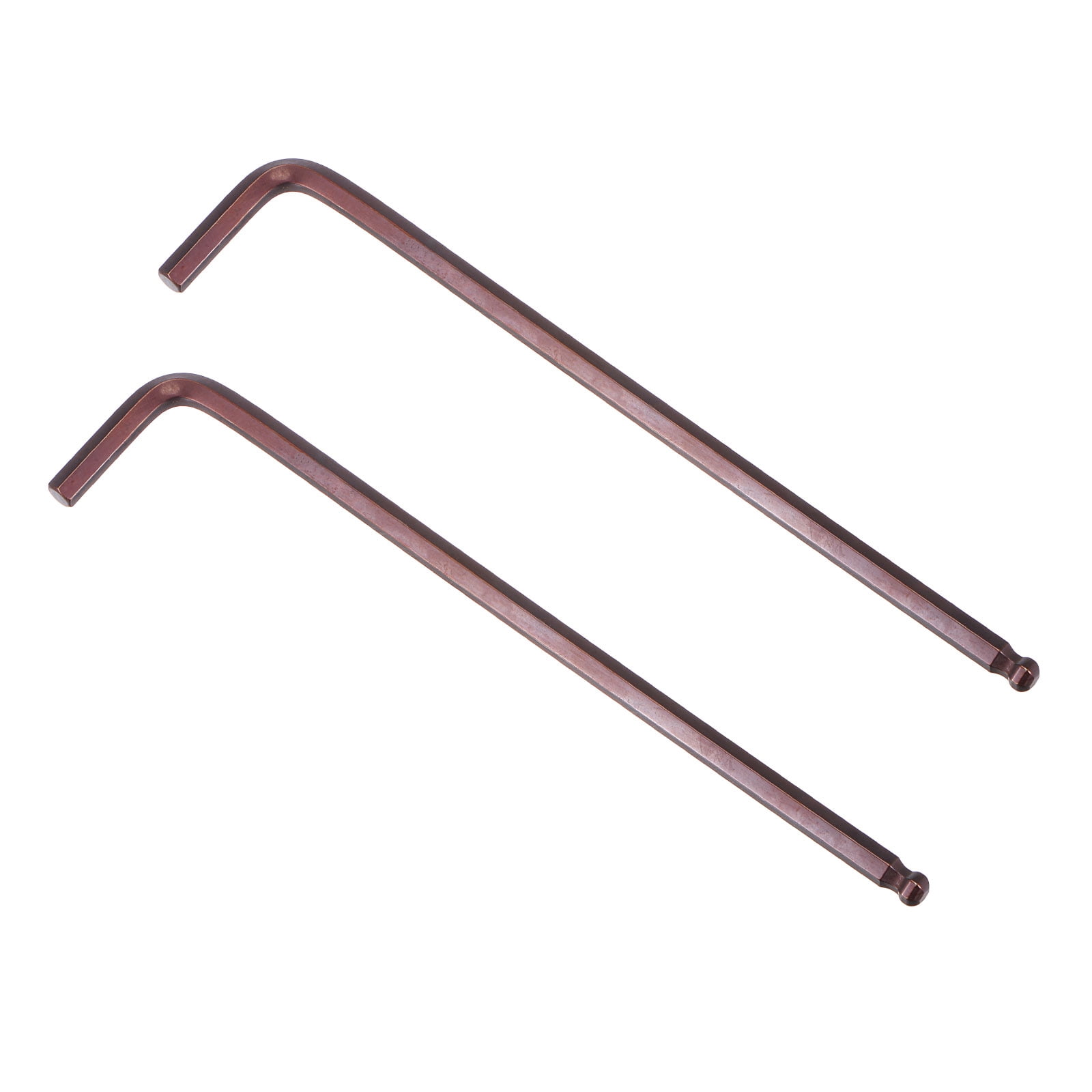Uxcell 6mm Ball End Hex Wrench, L Shaped Long Arm S2 Steel Repairing ...