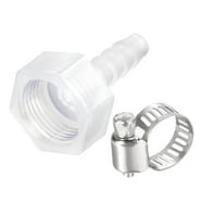Uxcell Plastic Washing Machine Inlet Hose Connector, Washing Machine ...