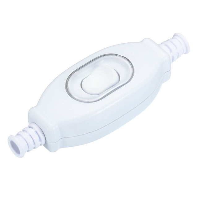 Uxcell 6mm Inline Cord Switch Waterproof Appliance Switch AC 250V 3A ON ...
