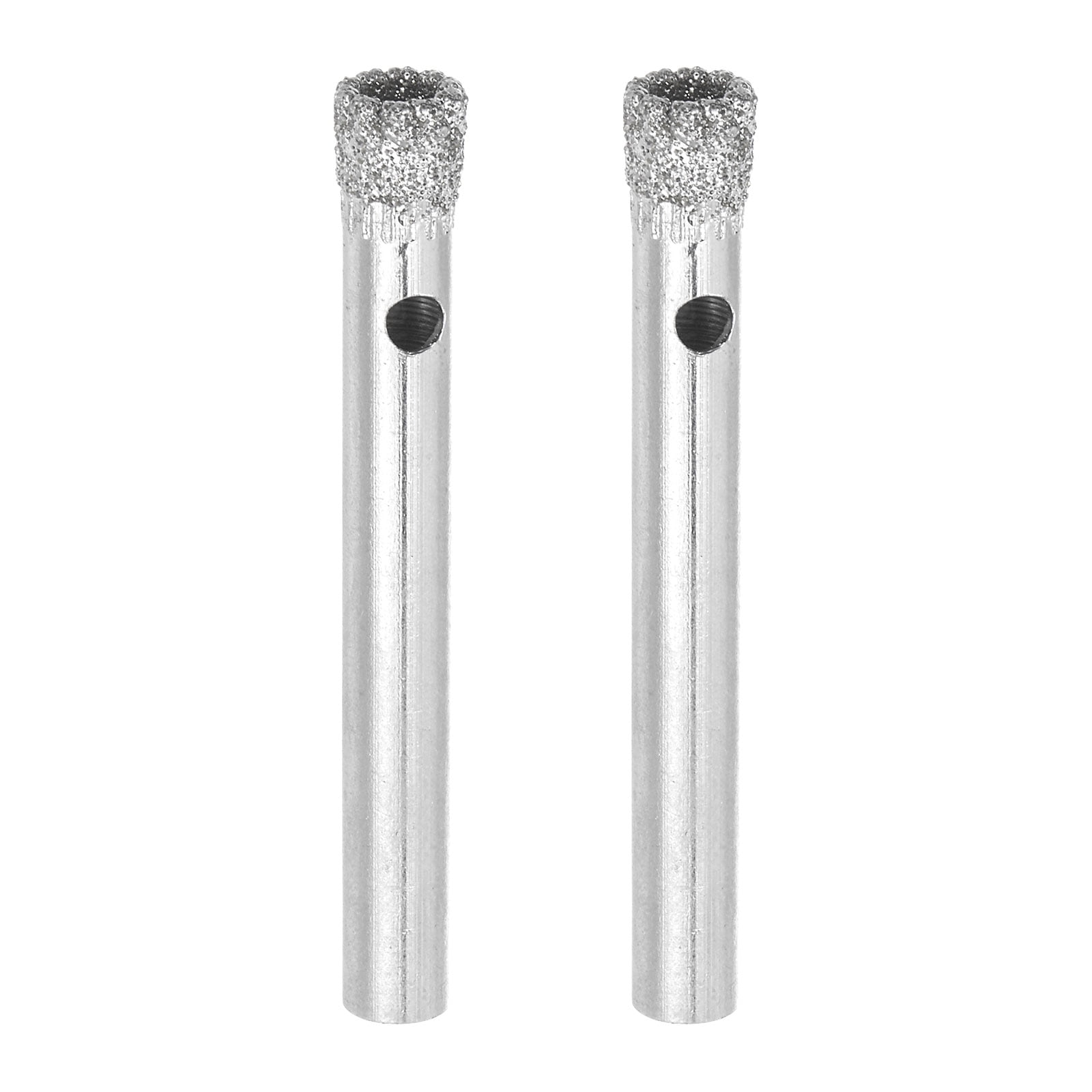 Uxcell 6mm Serrated Hollow Core Diamond Drill Bits Hole Saw for Glass ...