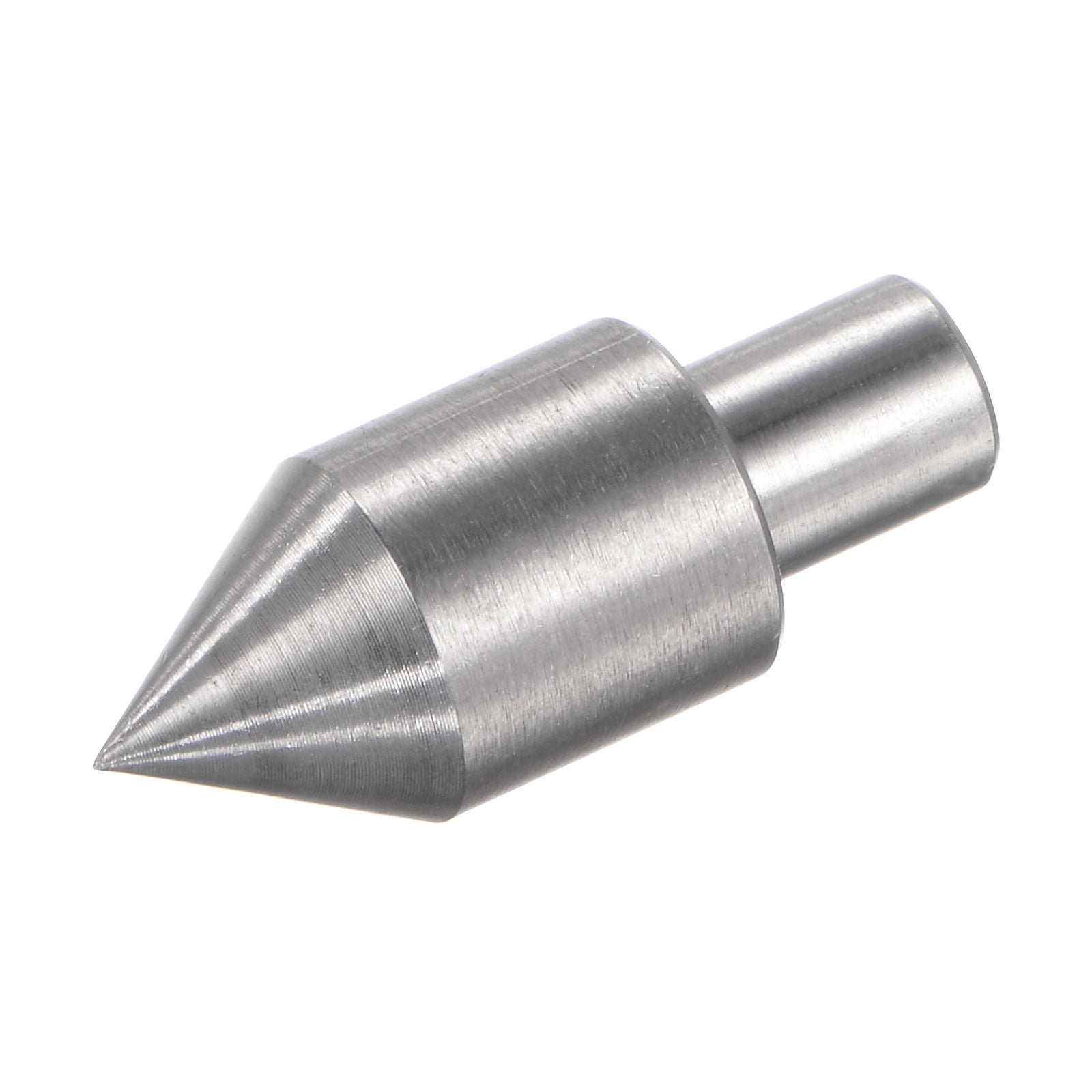 Uxcell 6mm Shank, 10mm Dia Plum Dead Center Cone Tip for Mini Lathe ...