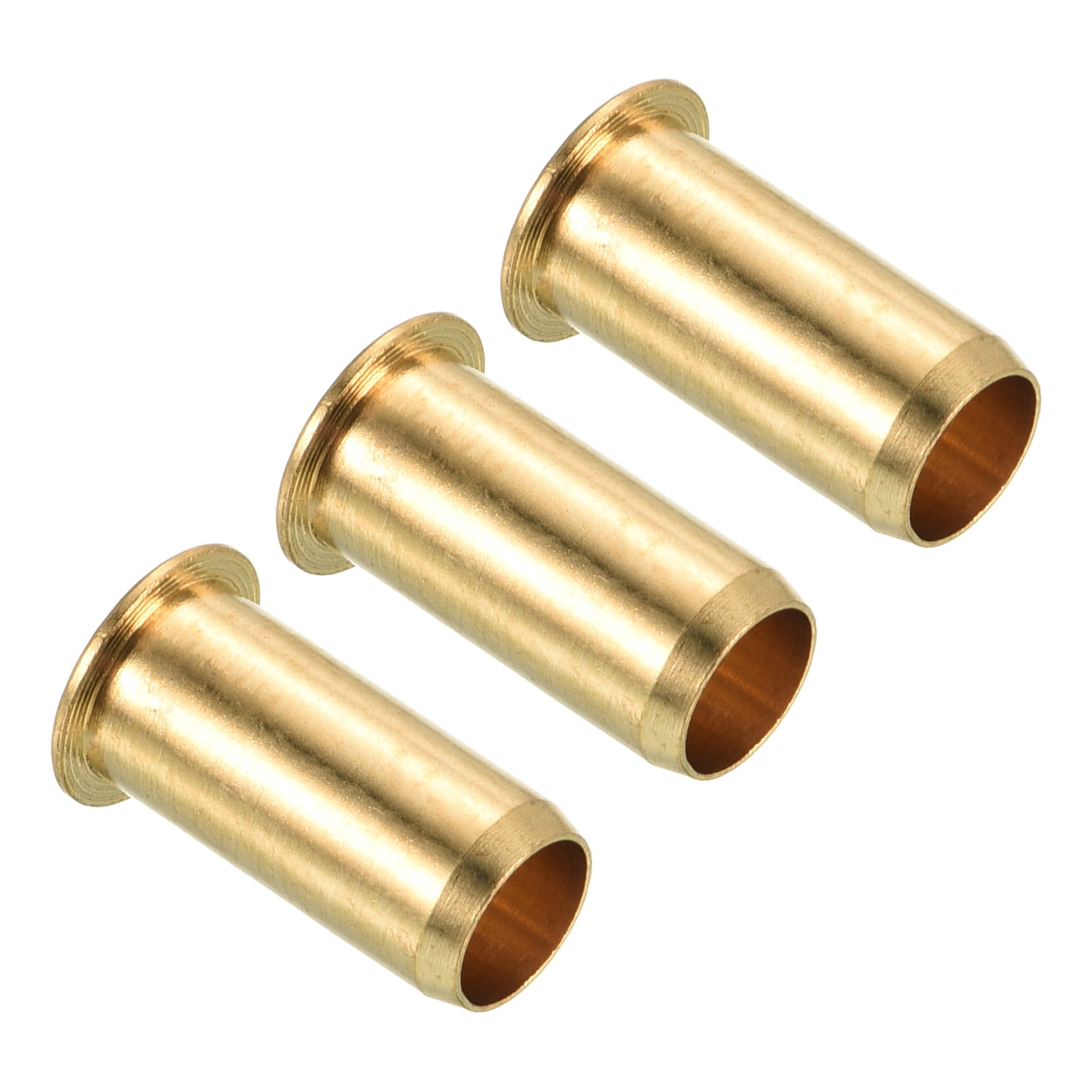 Uxcell 6mm Tube Brass Compression Fittings, 3 Pack Insert Compression ...